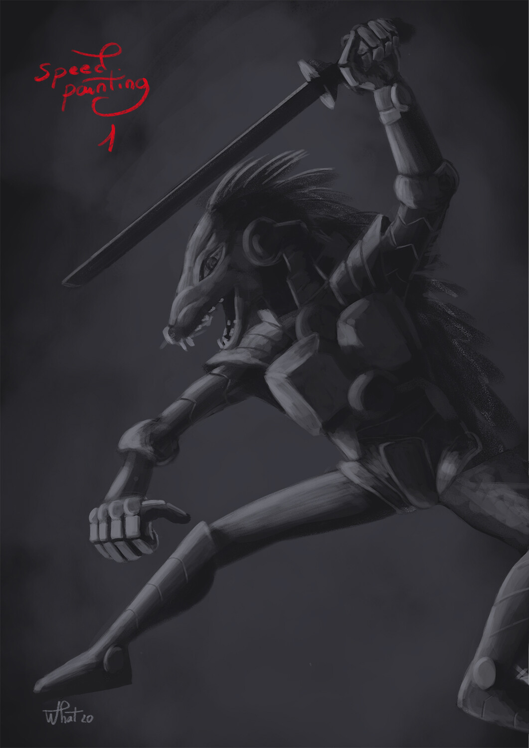 ArtStation - hedgehog warrior