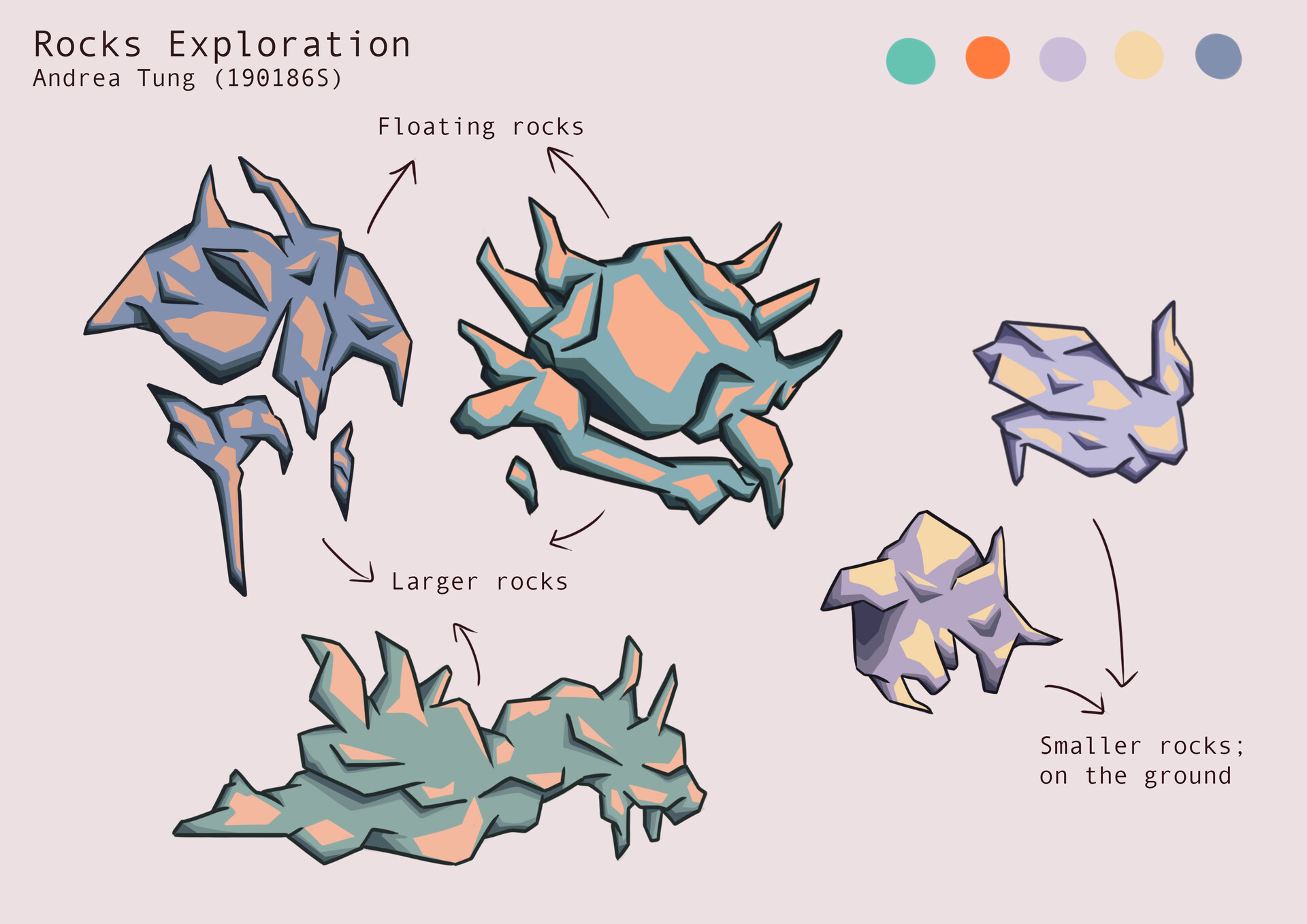 ArtStation - Vis Dev Environment Exploration Space themed