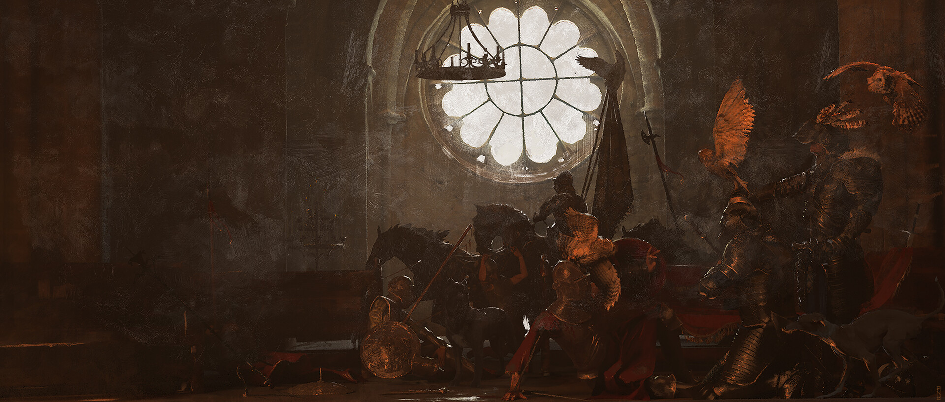 ArtStation - red temple