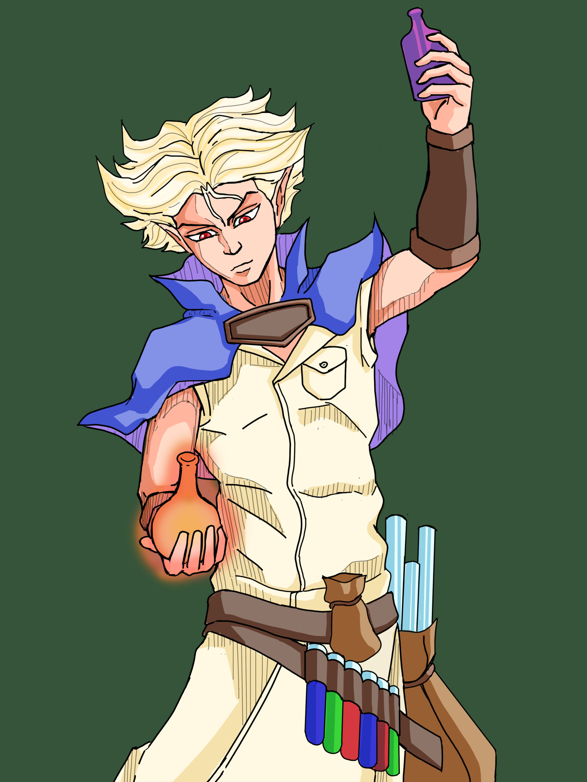 ArtStation - Alchemist Elf