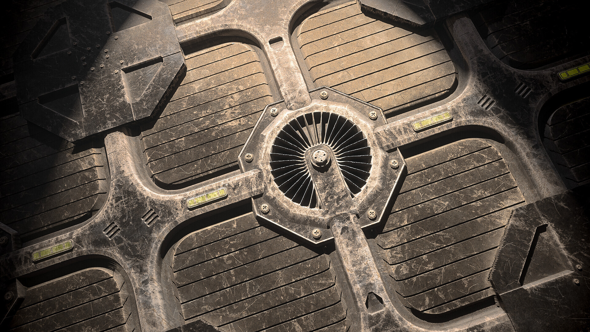 ArtStation - Sci-fi ventilation system