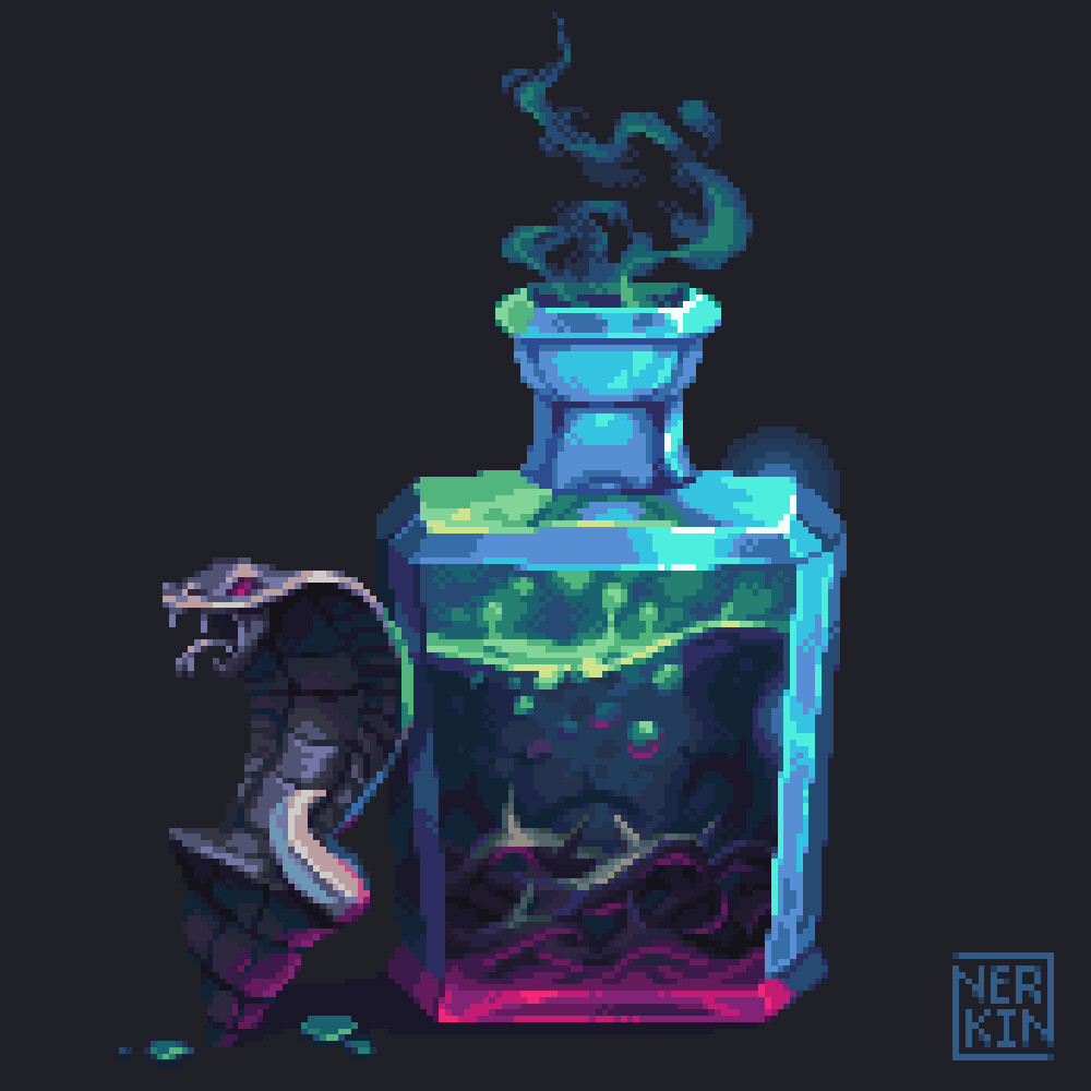 ArtStation - Poison potion