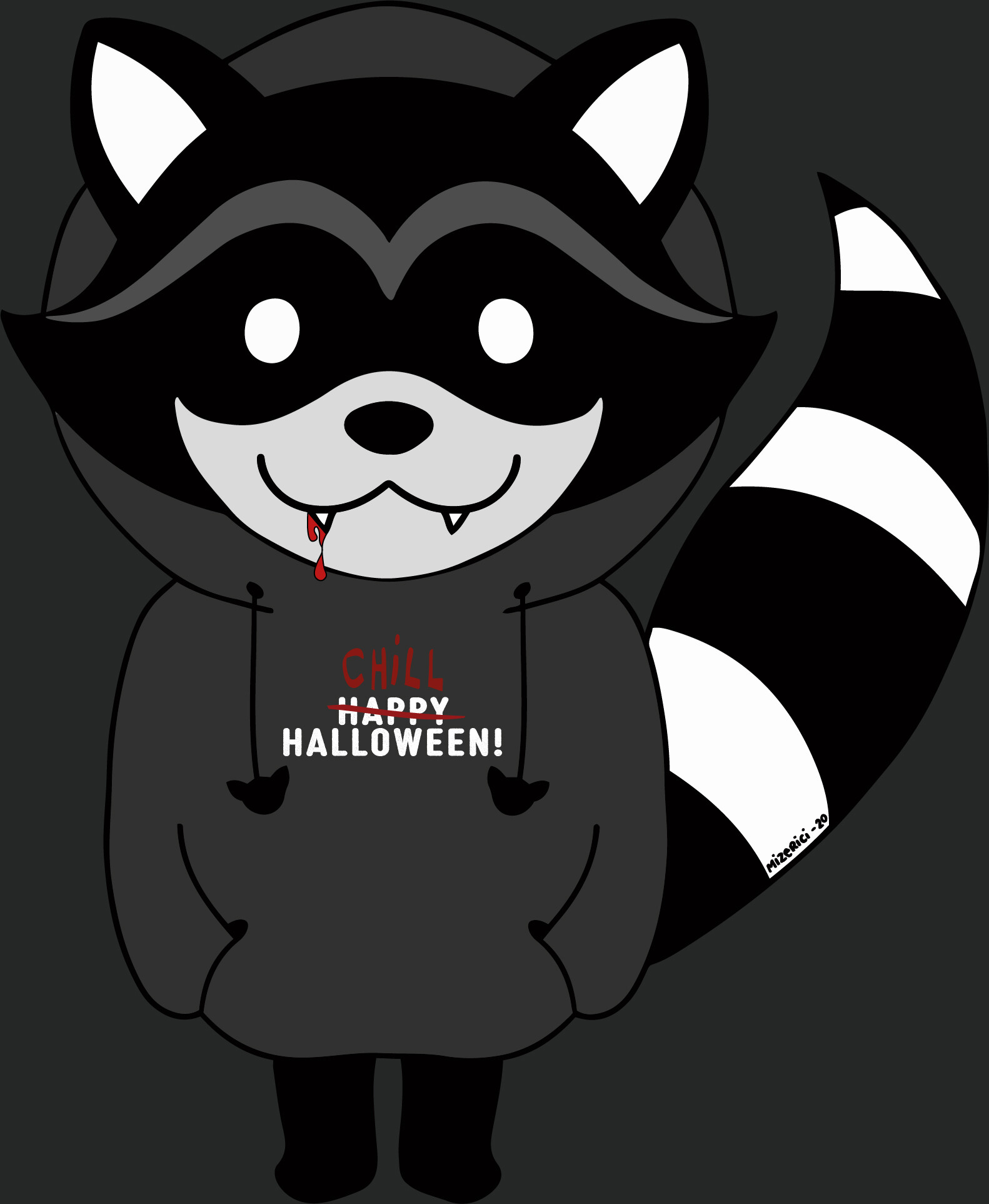 ArtStation - Zombie Raccoon