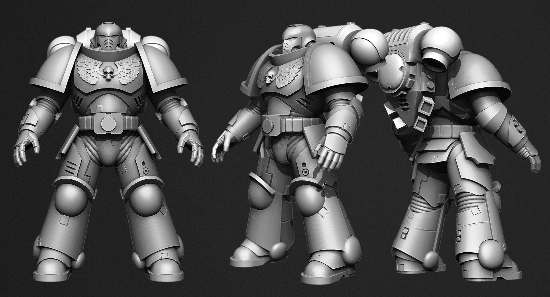 Space Marine 3D Model By Sin-Vraal On DeviantArt, 49% OFF