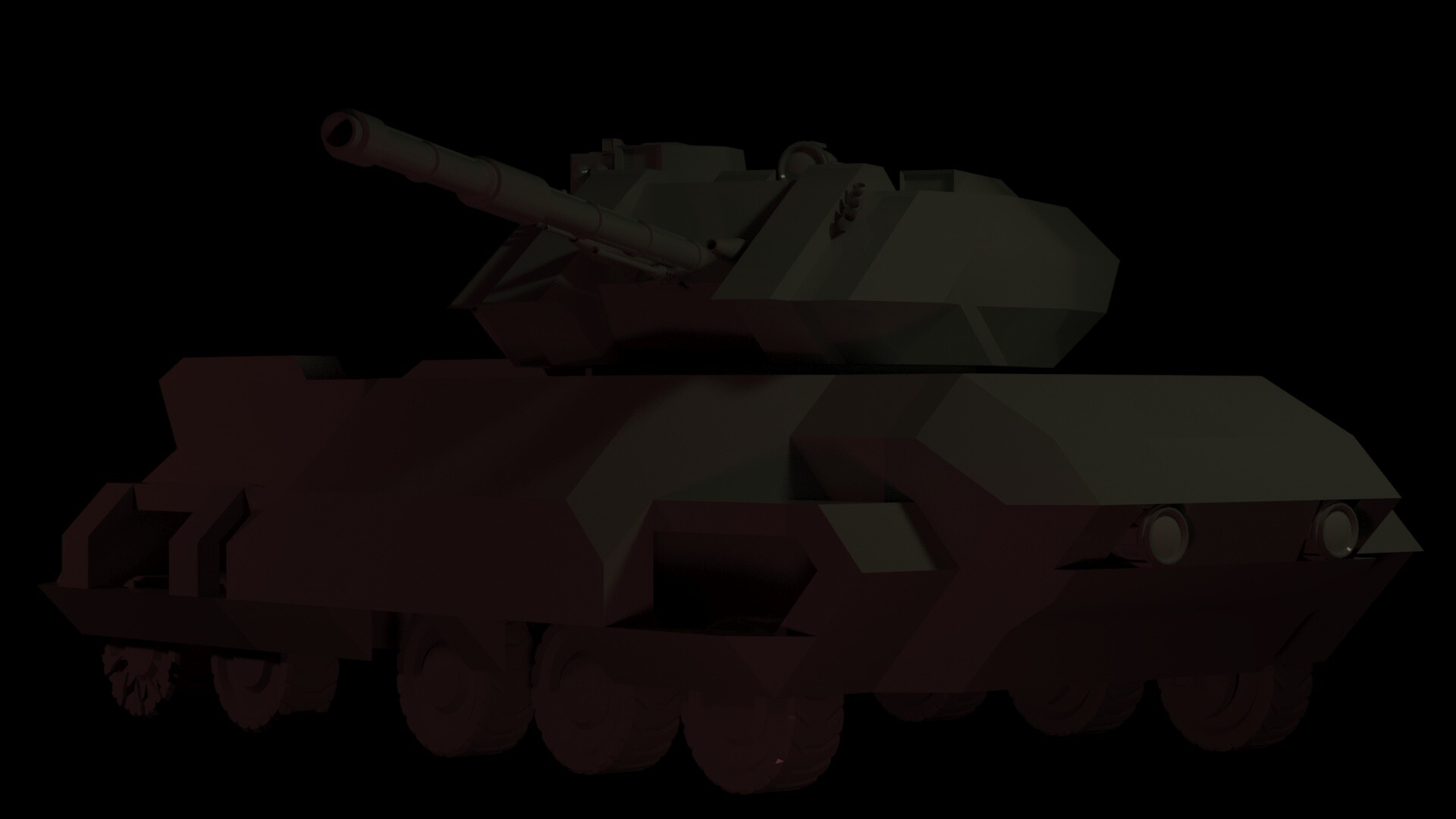 Matthew Louden - (Sci-fi) Sandhopper MK.XII MBT (untextured)