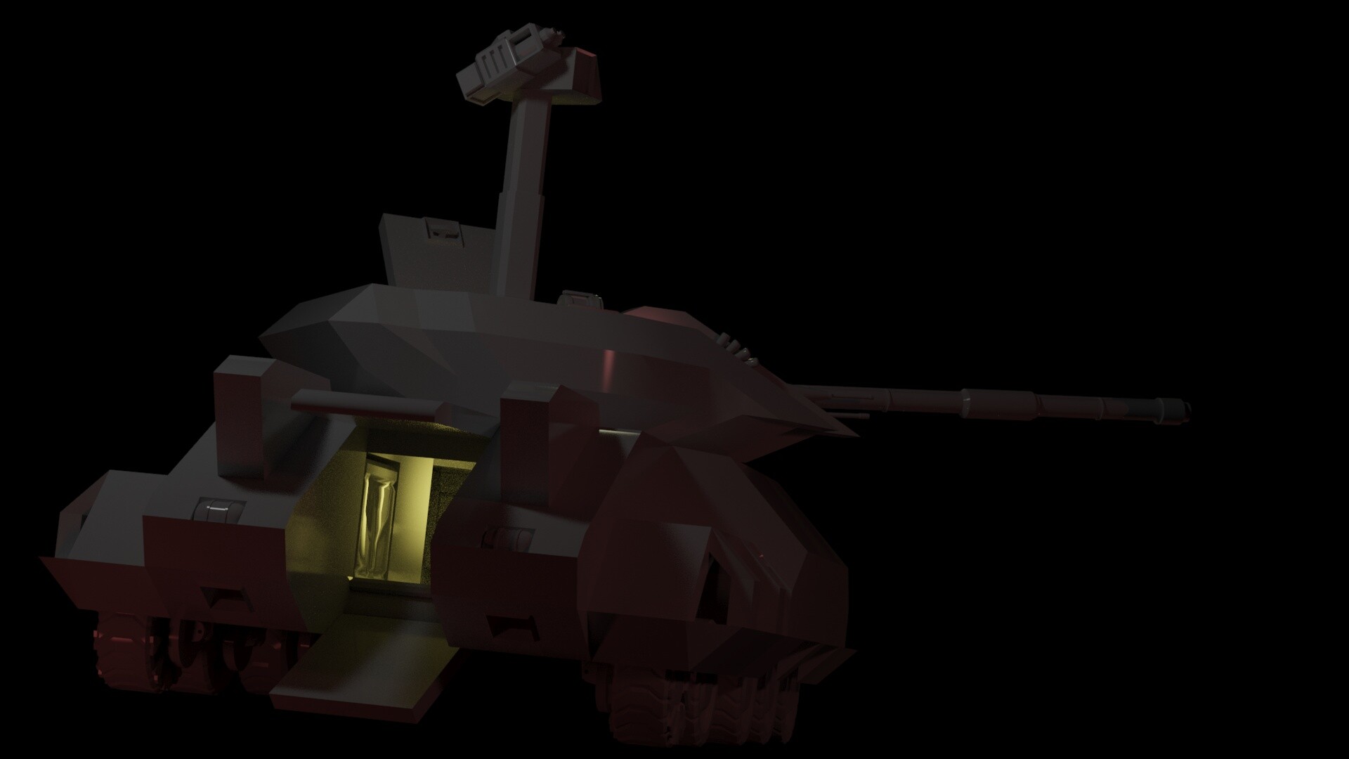 Matthew Louden - (Sci-fi) Sandhopper MK.XII MBT (untextured)