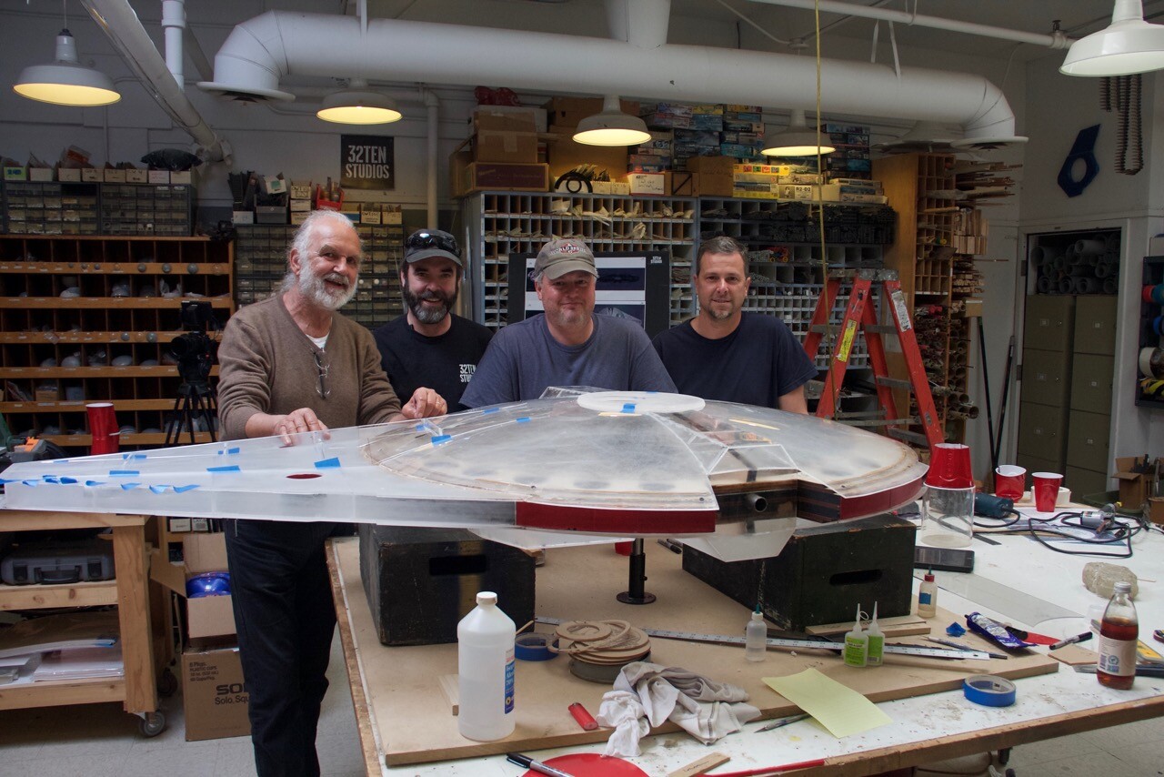 Chris Scott - Millennium Falcon Studio Scale Model Build
