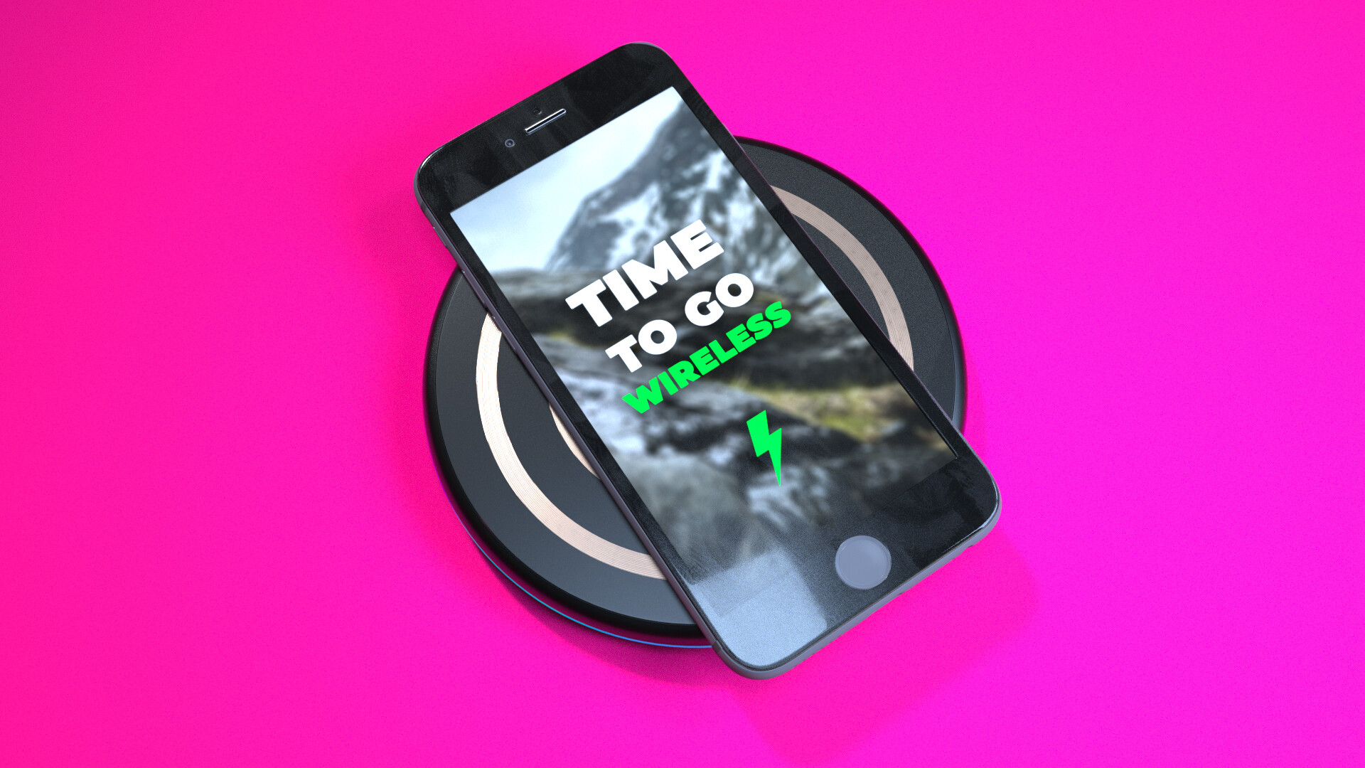 ArtStation - Wireless Charger(product render)