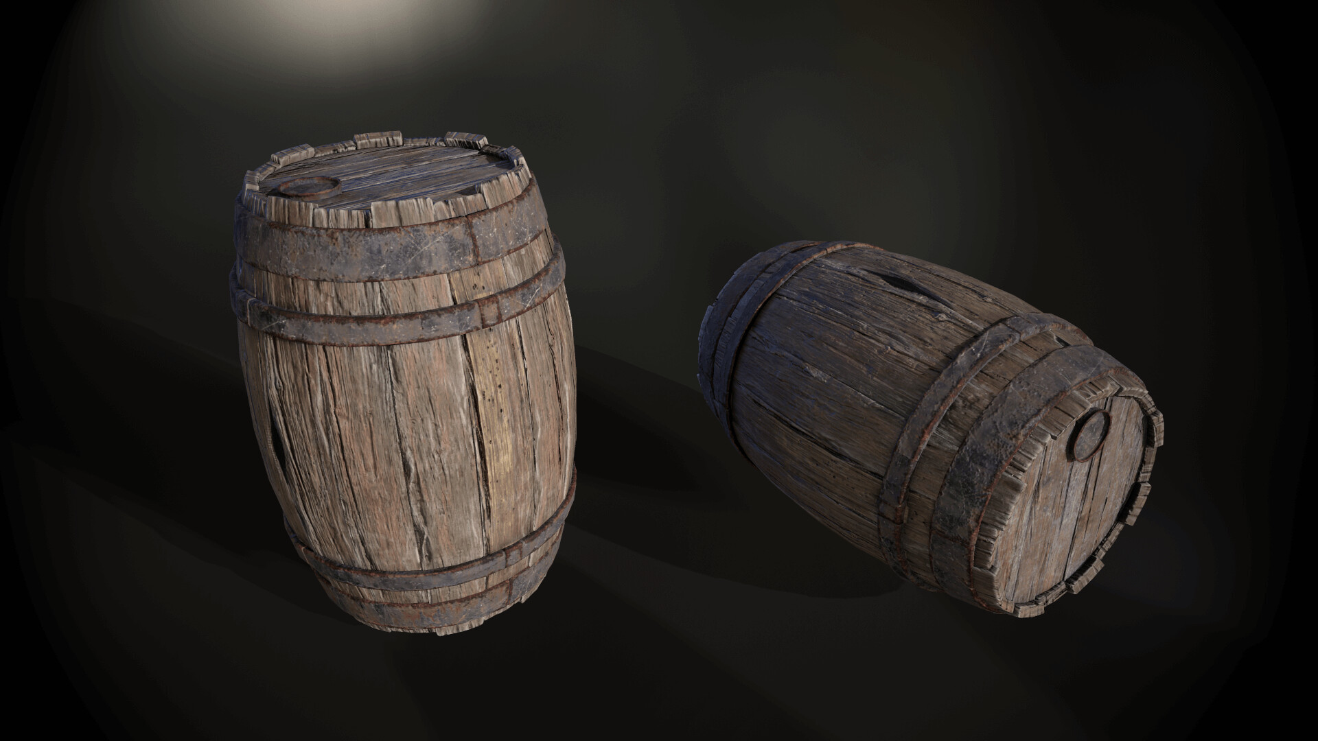 ArtStation - Medieval Old_Barrel