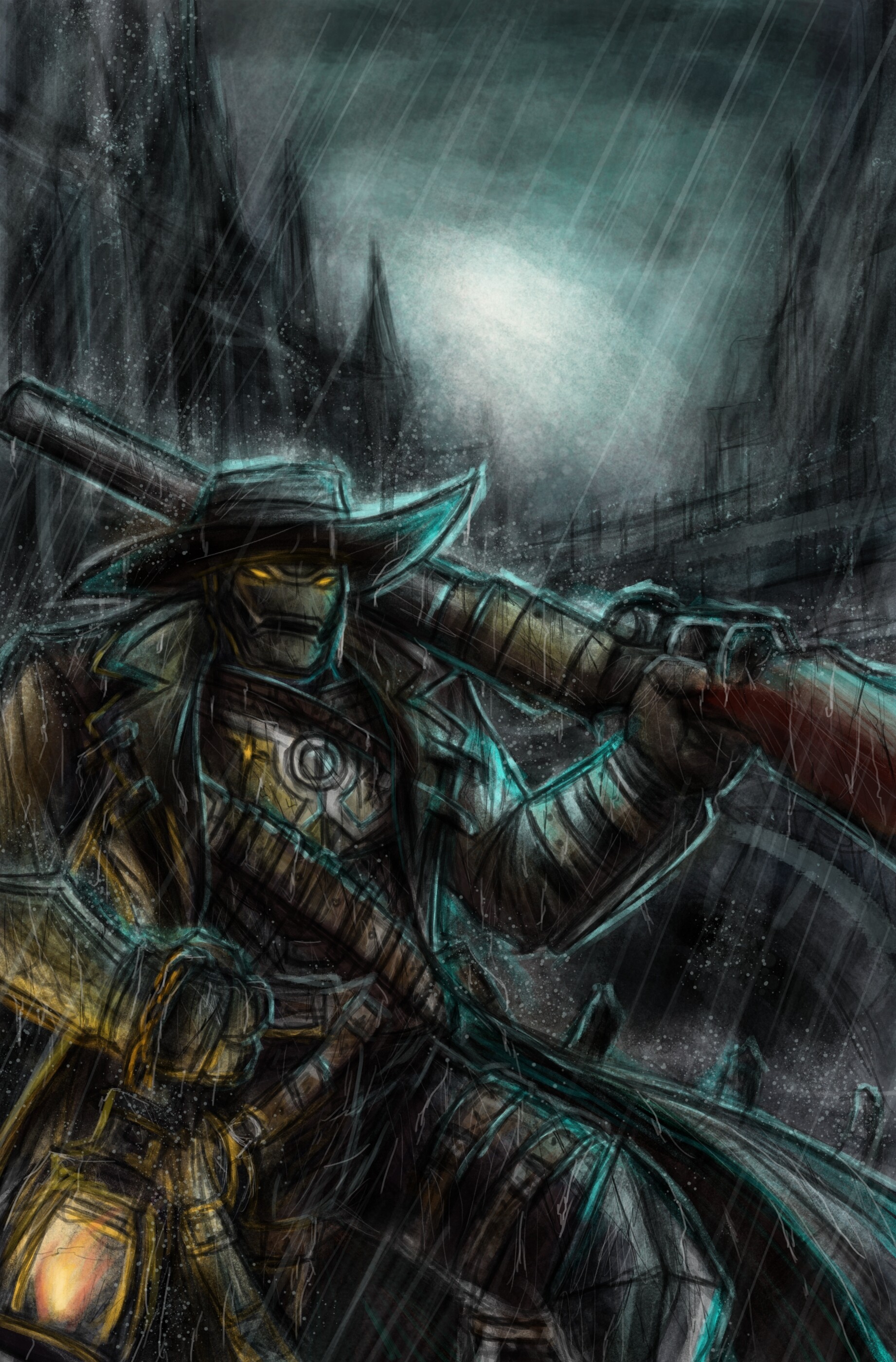 ArtStation - DnD character Commission (with progression)