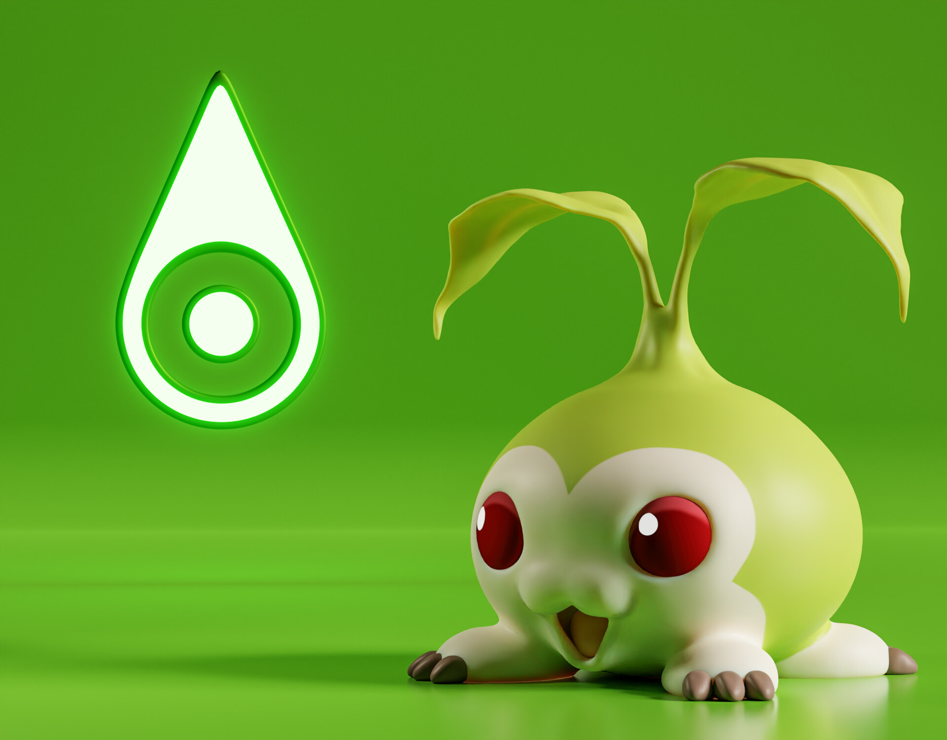 ArtStation - Digimon Tanemon