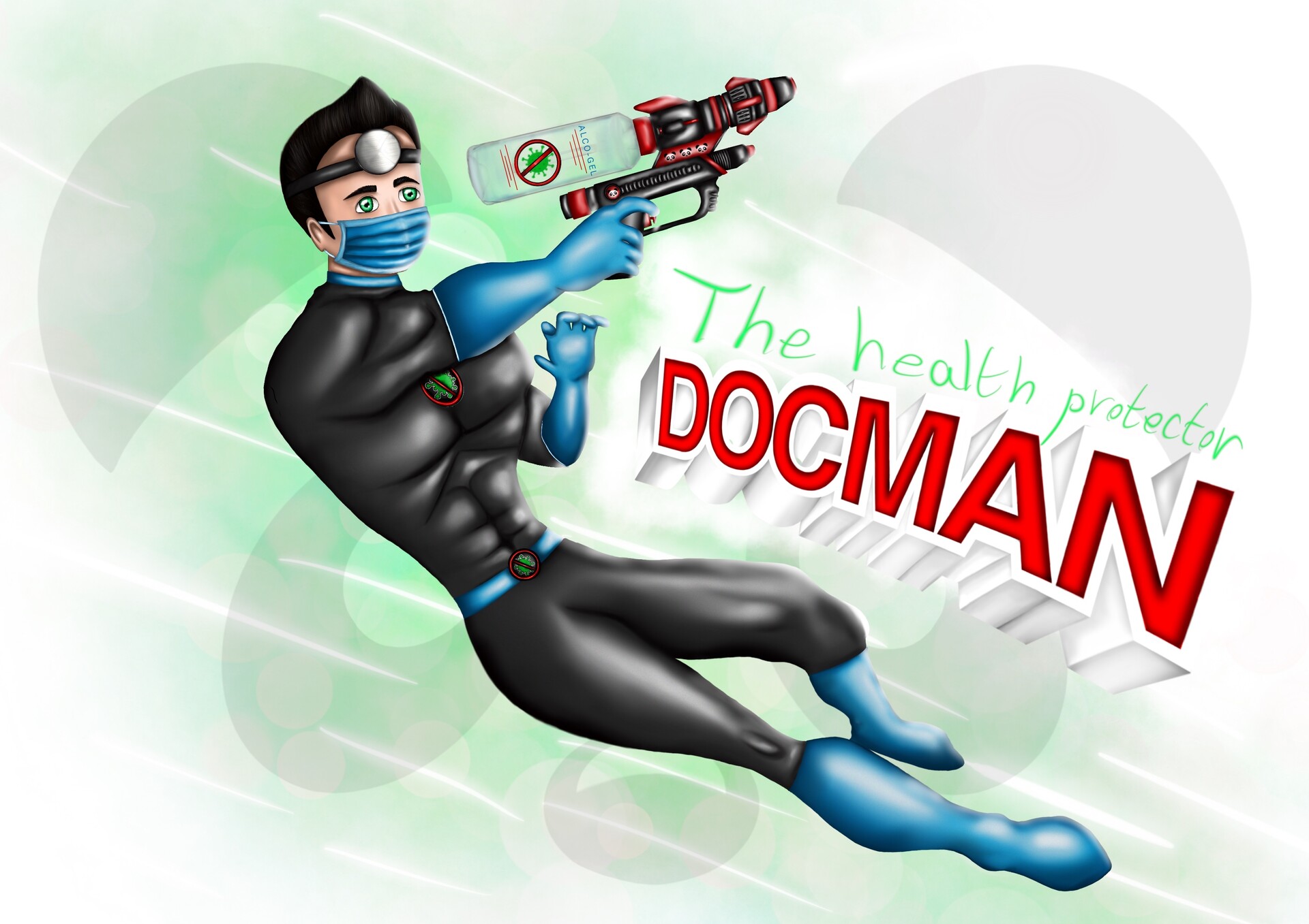 ArtStation - DOCMAN The health protector