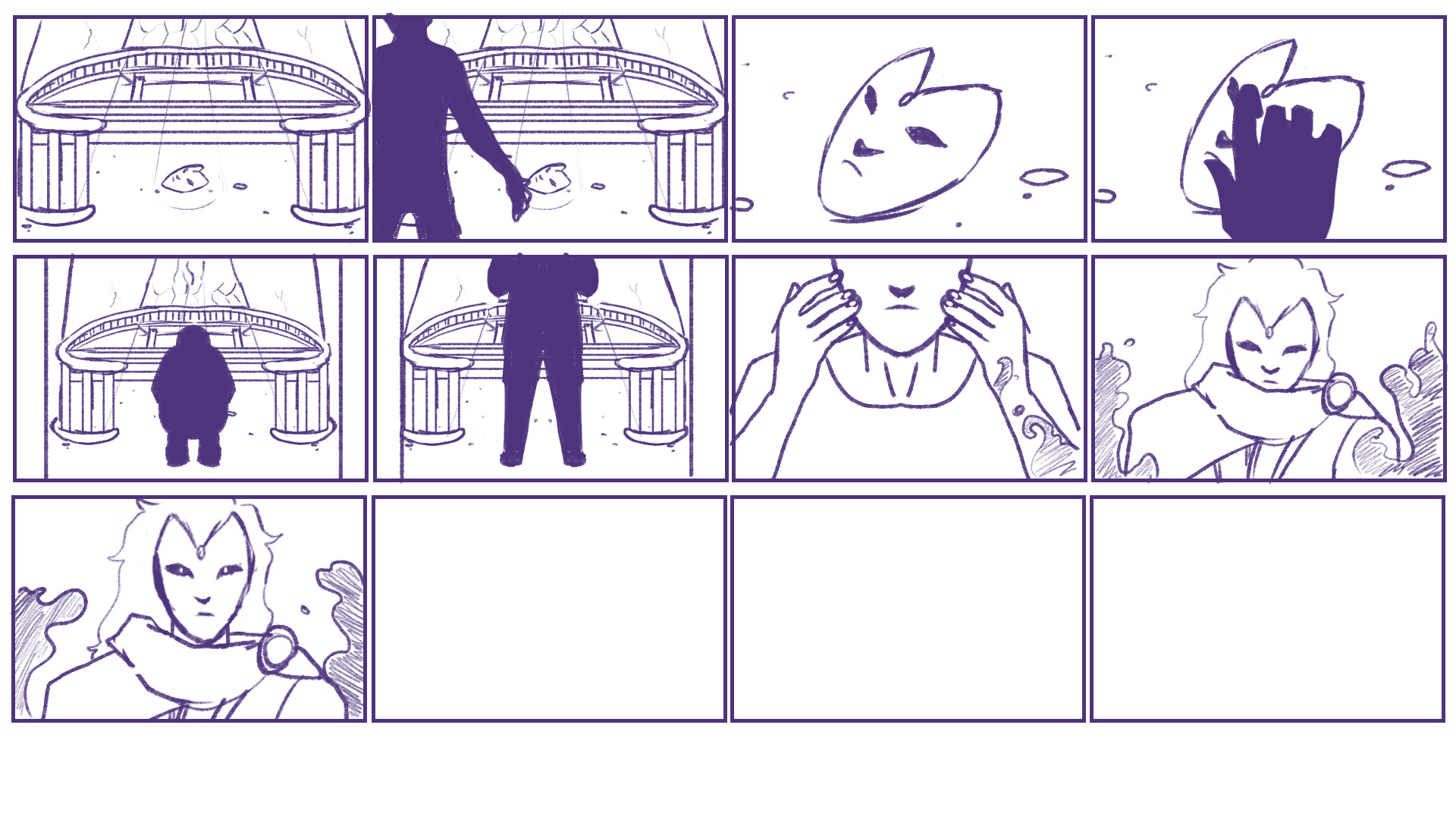 ArtStation - Storyboard for Graduation Project