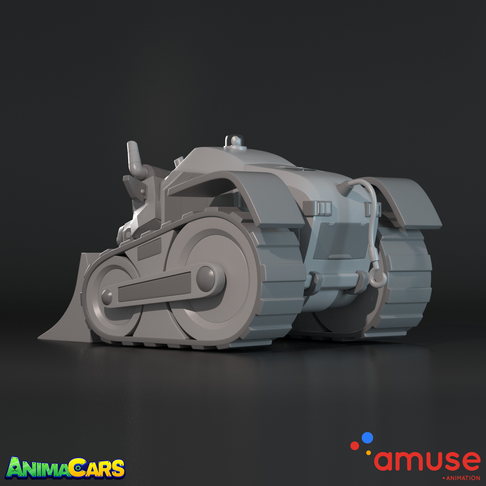 Camille gayon - Animacars Billdozer for Amuse studio