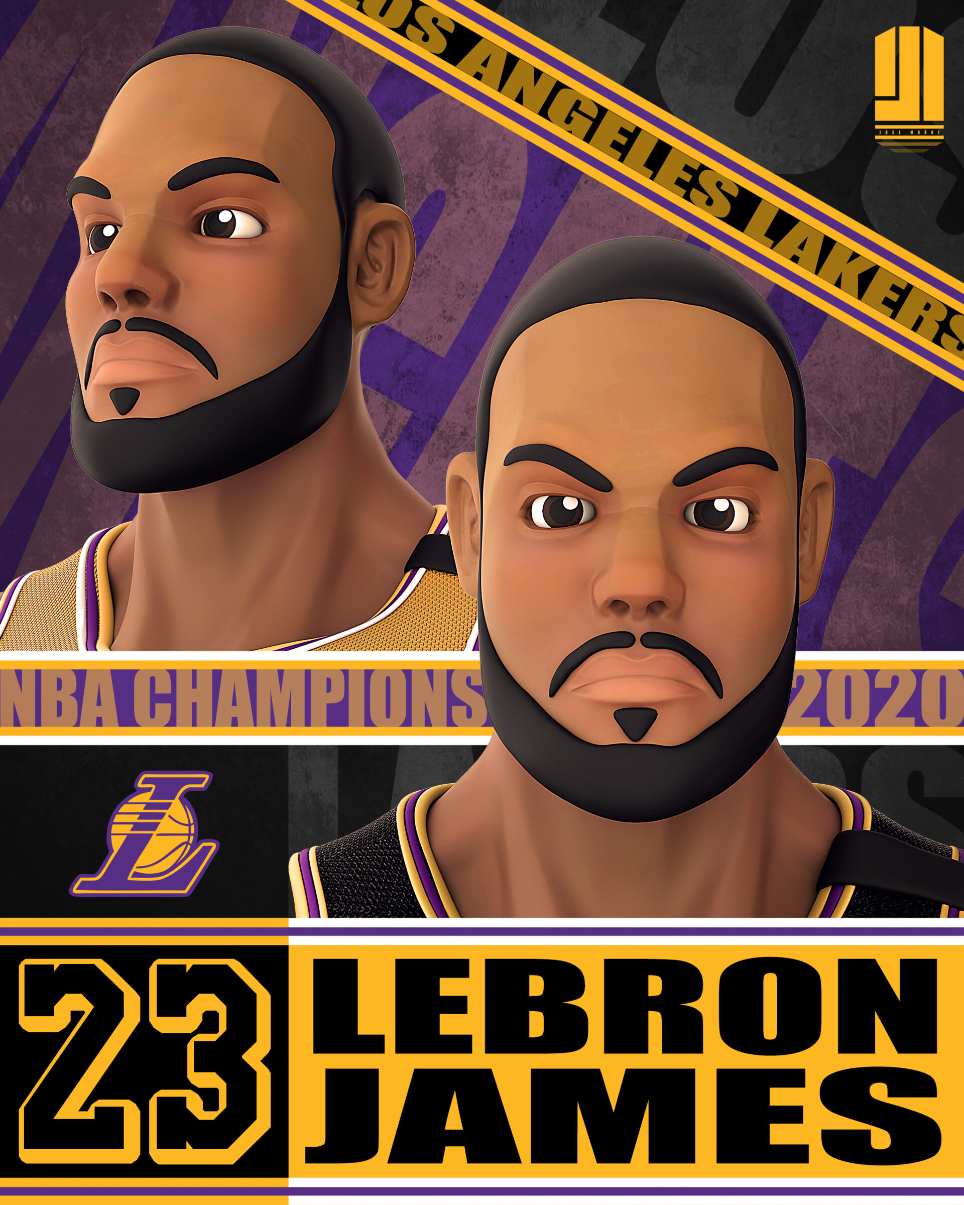 ArtStation - LeBron James
