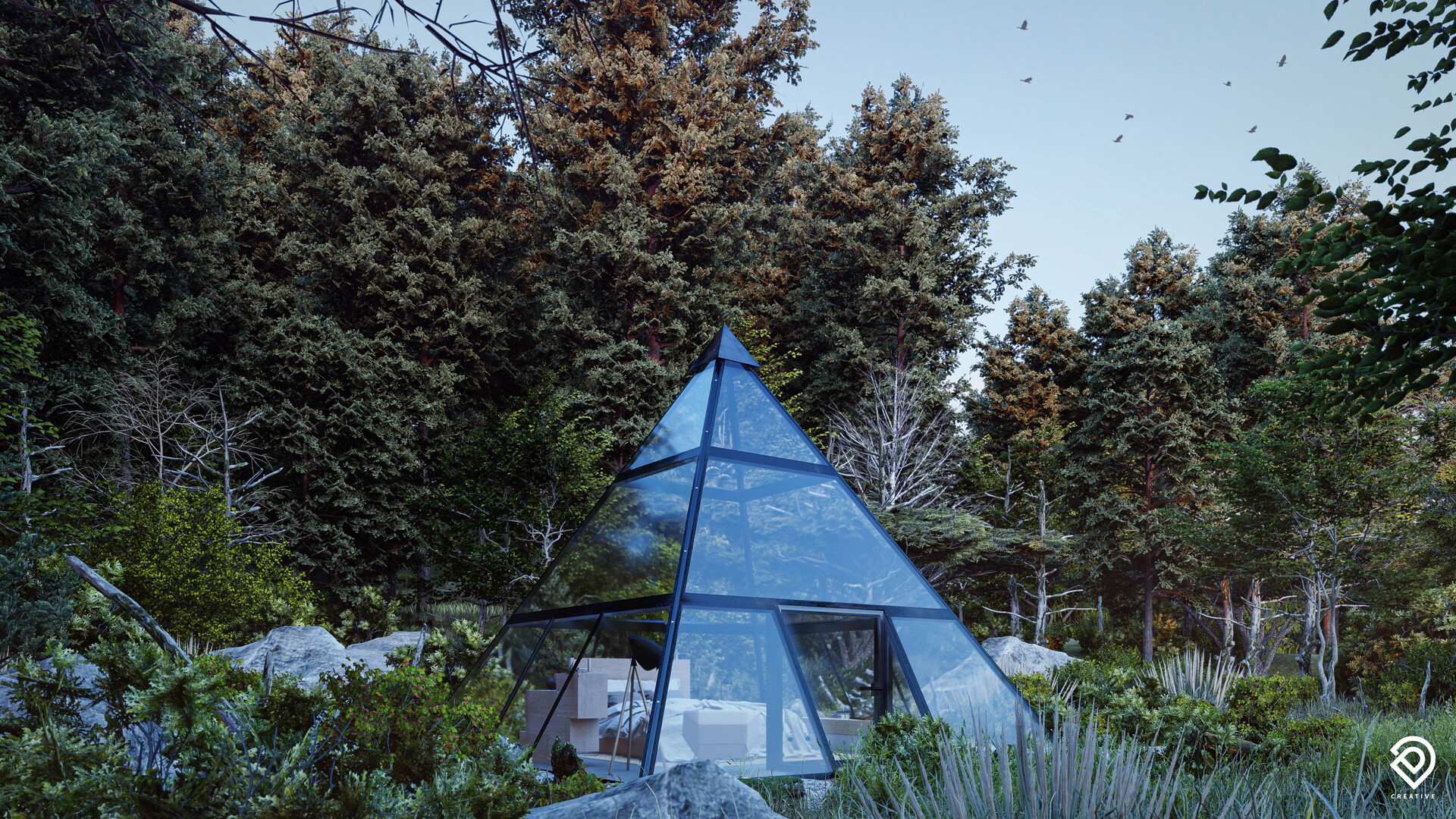 Dragoart3D - Pyramid forest