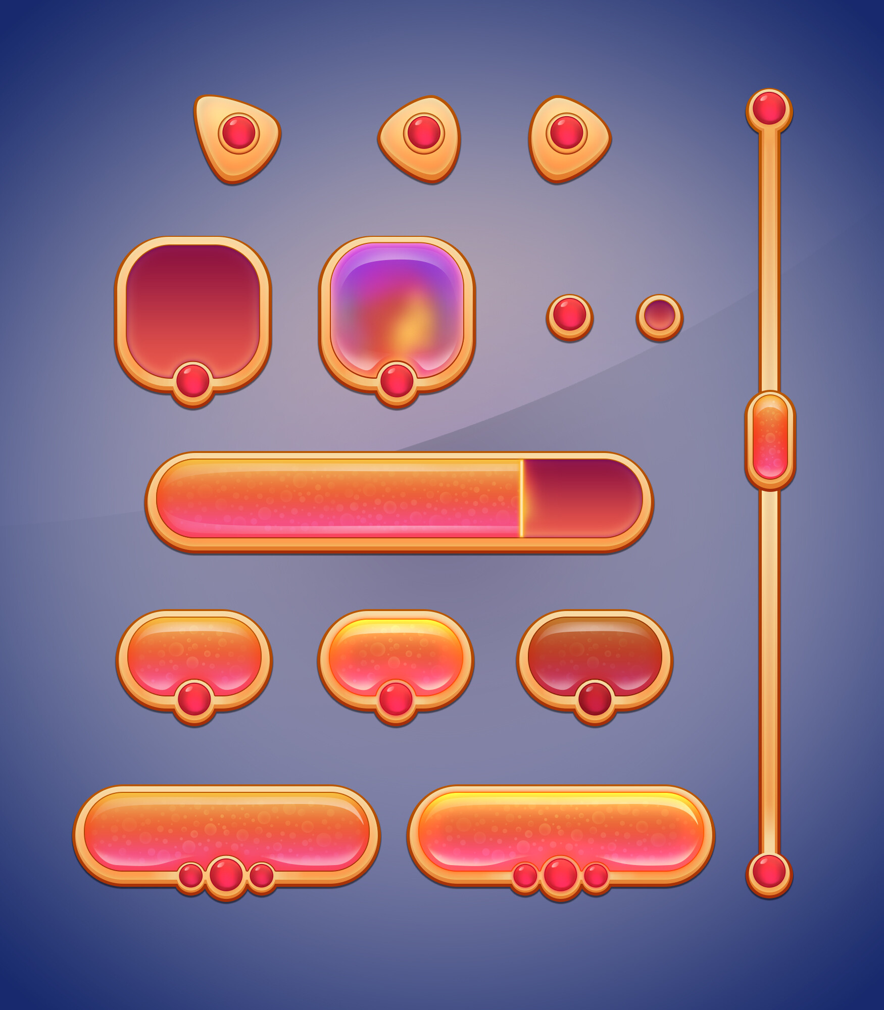 ArtStation - Game UI. Elements