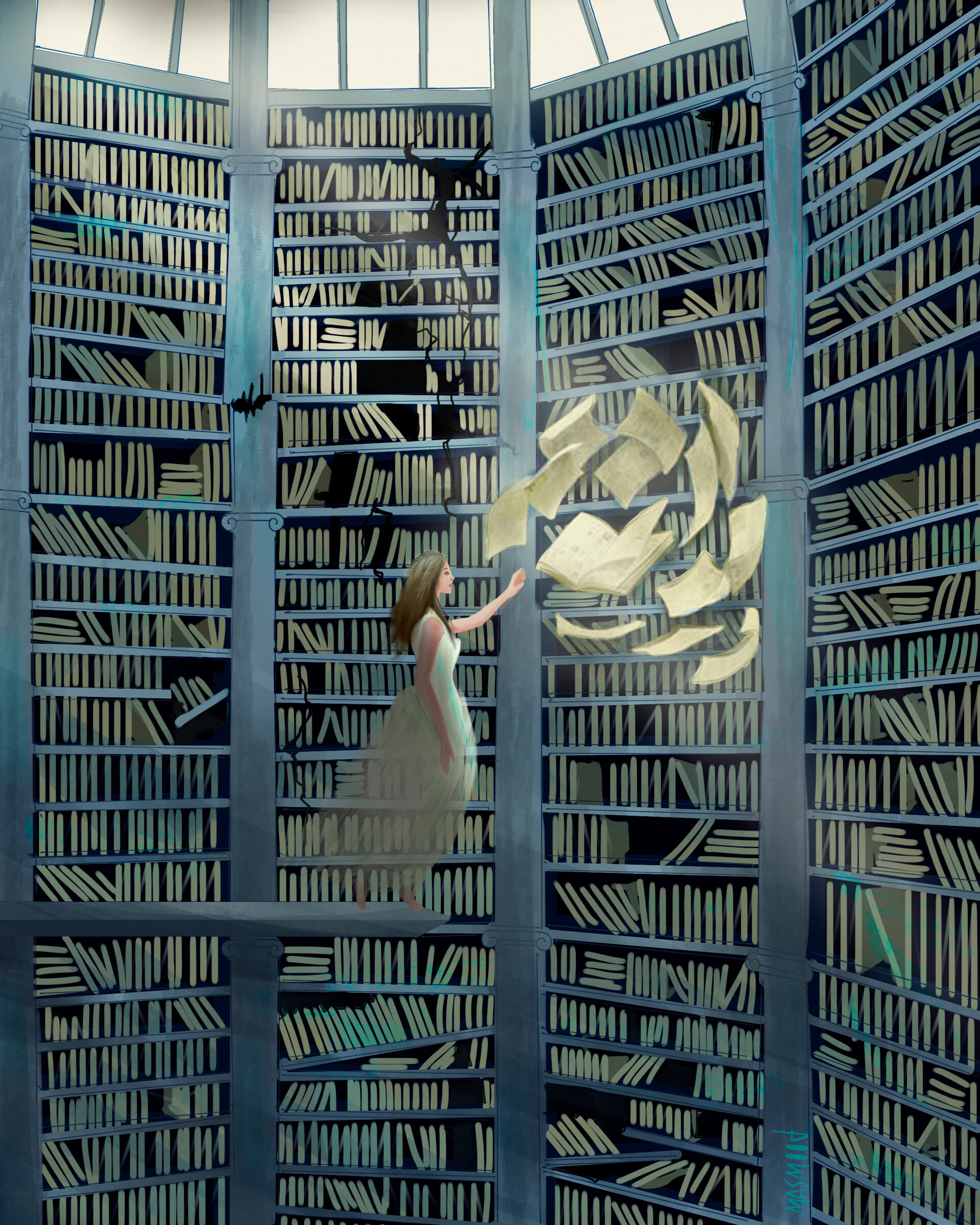 ArtStation - Magic Library