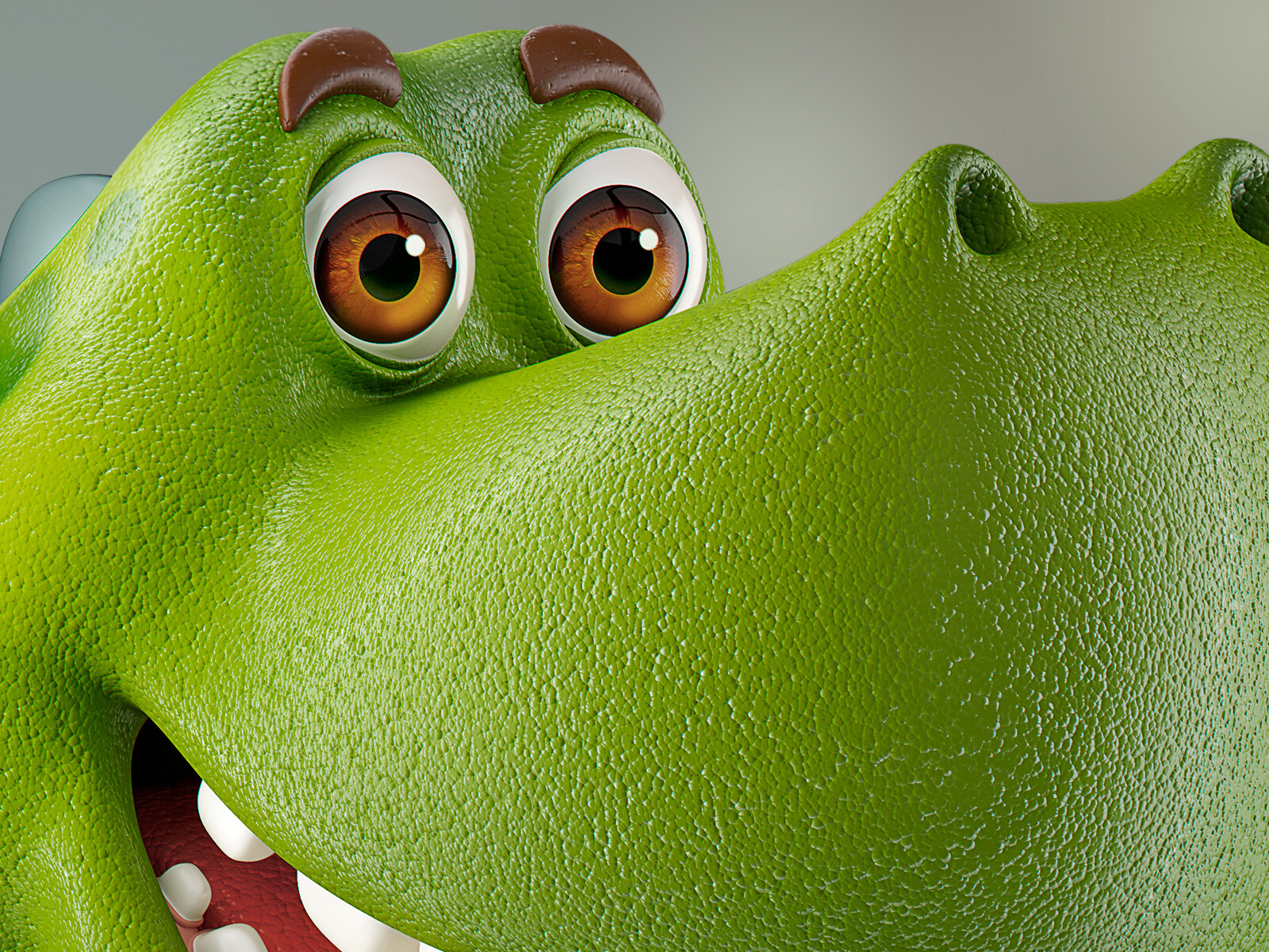 ArtStation - DINO 3D MASCOT