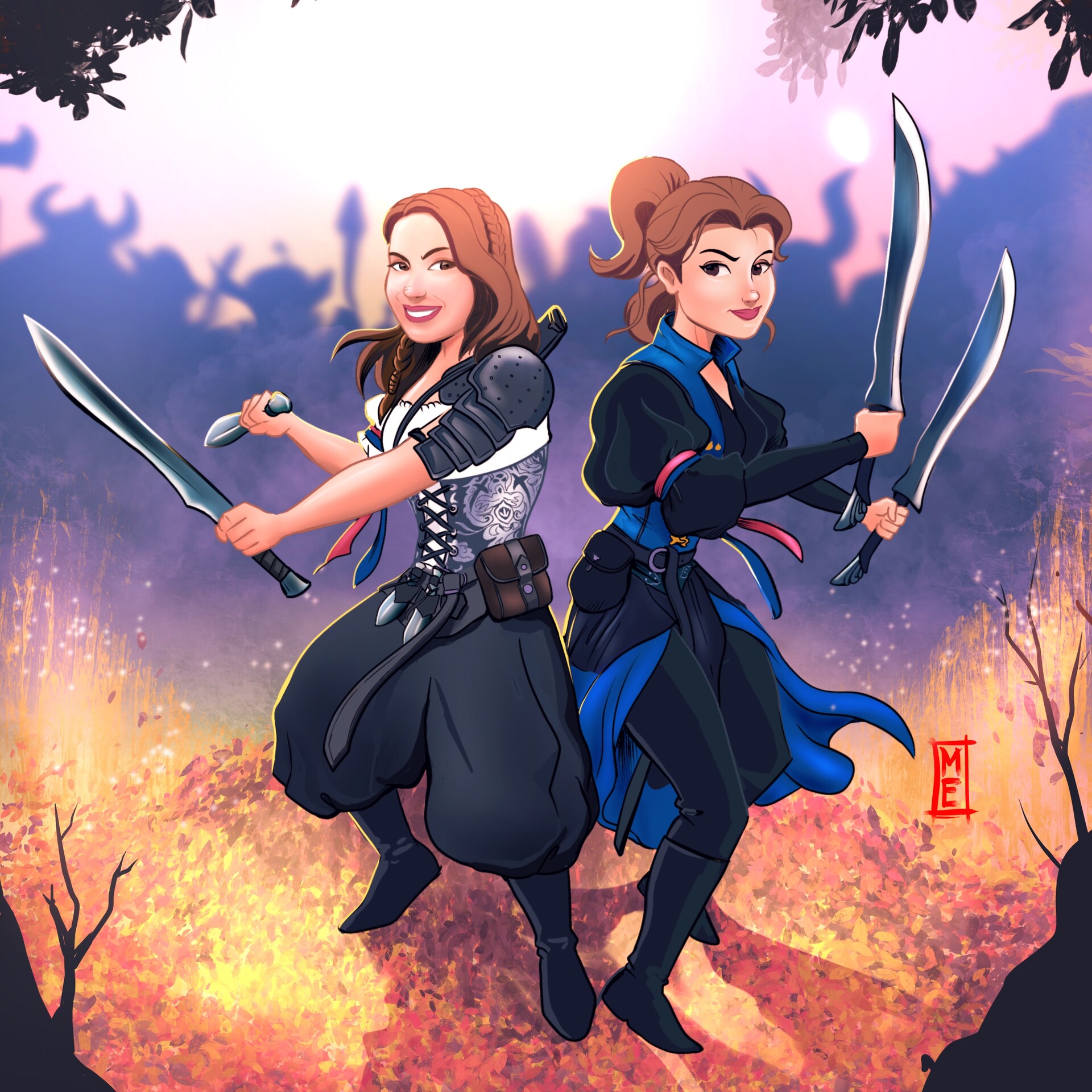 ArtStation - LARP girls