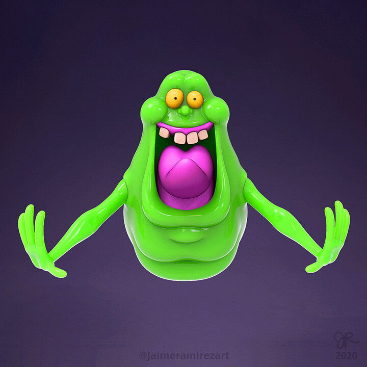 The Real Ghostbusters Slimer Curse
