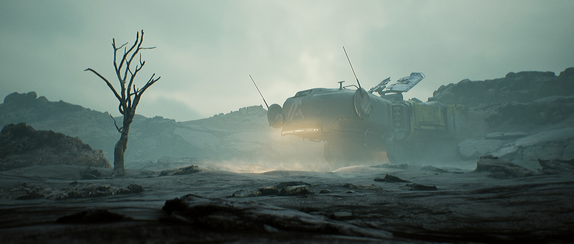 Zach Hewett - UE4 Relight - The Dead Tree