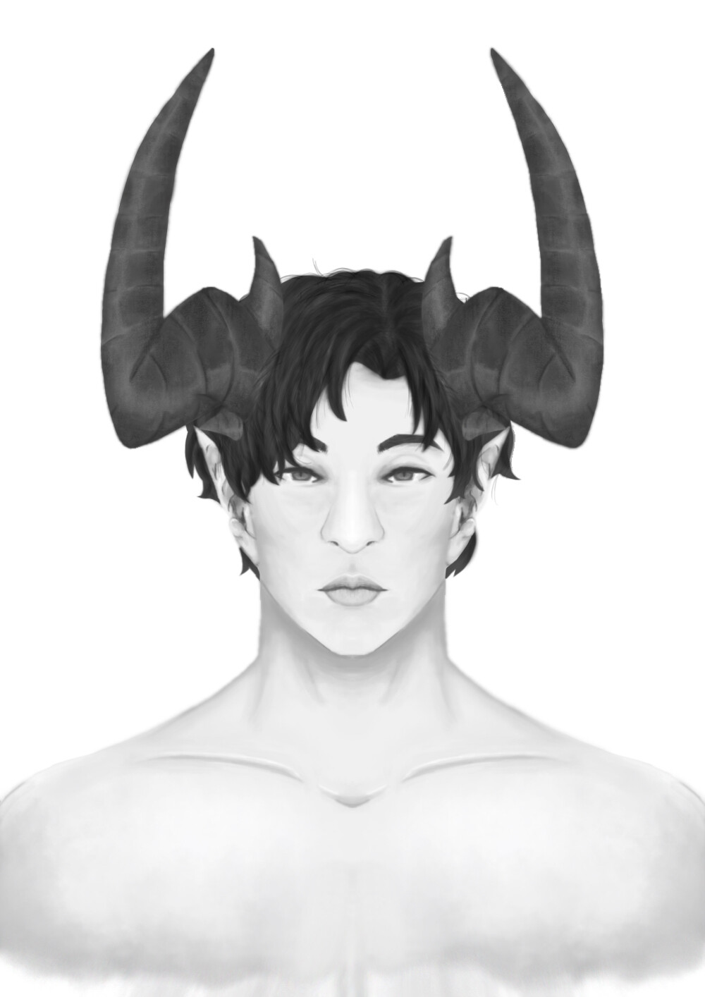 Agystiara Maharani - A UwU Tober Day 12 - Demon