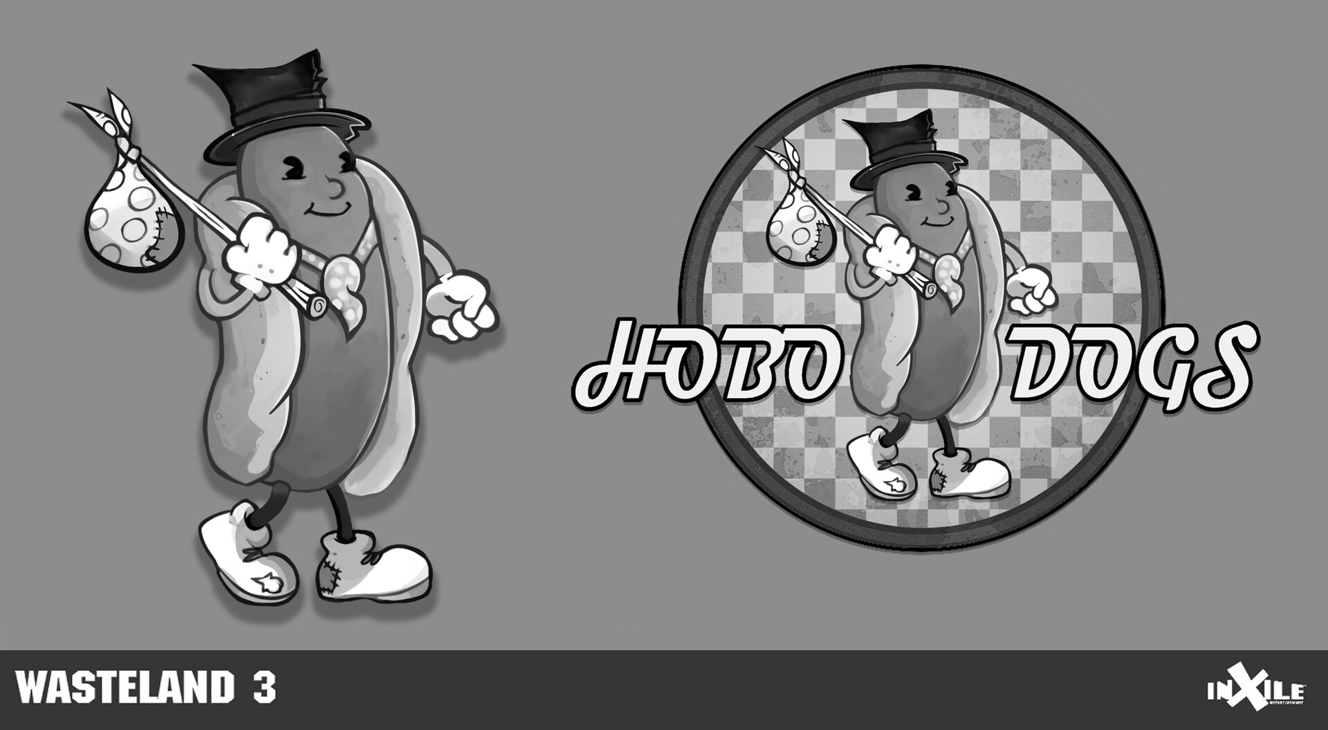 ArtStation - Hobo Dog Logo Wasteland 3