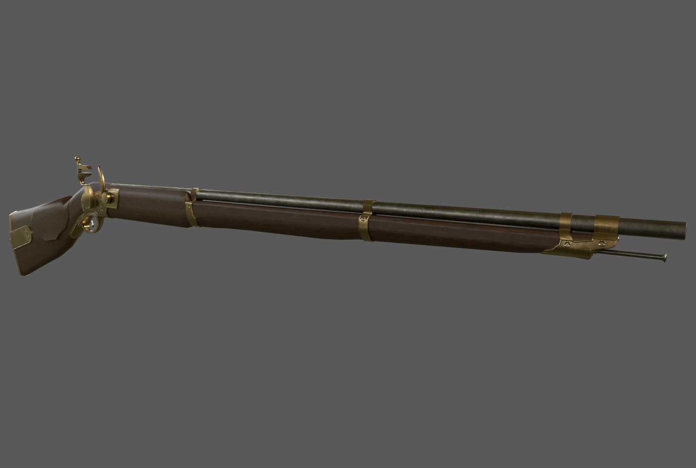 ArtStation - Contractual Project | (Musket Rifle)