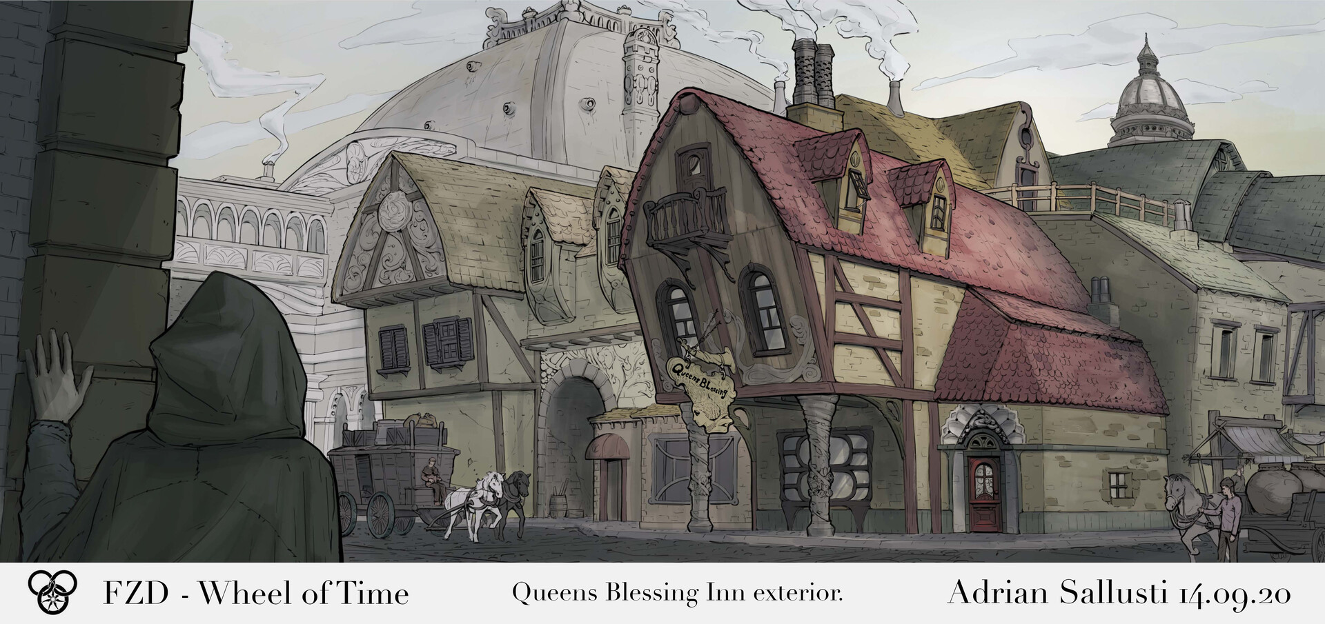 ArtStation - Queen's Blessing Exterior