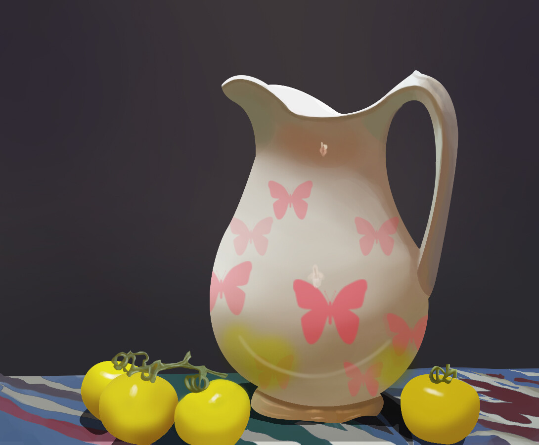 ArtStation - steel life study