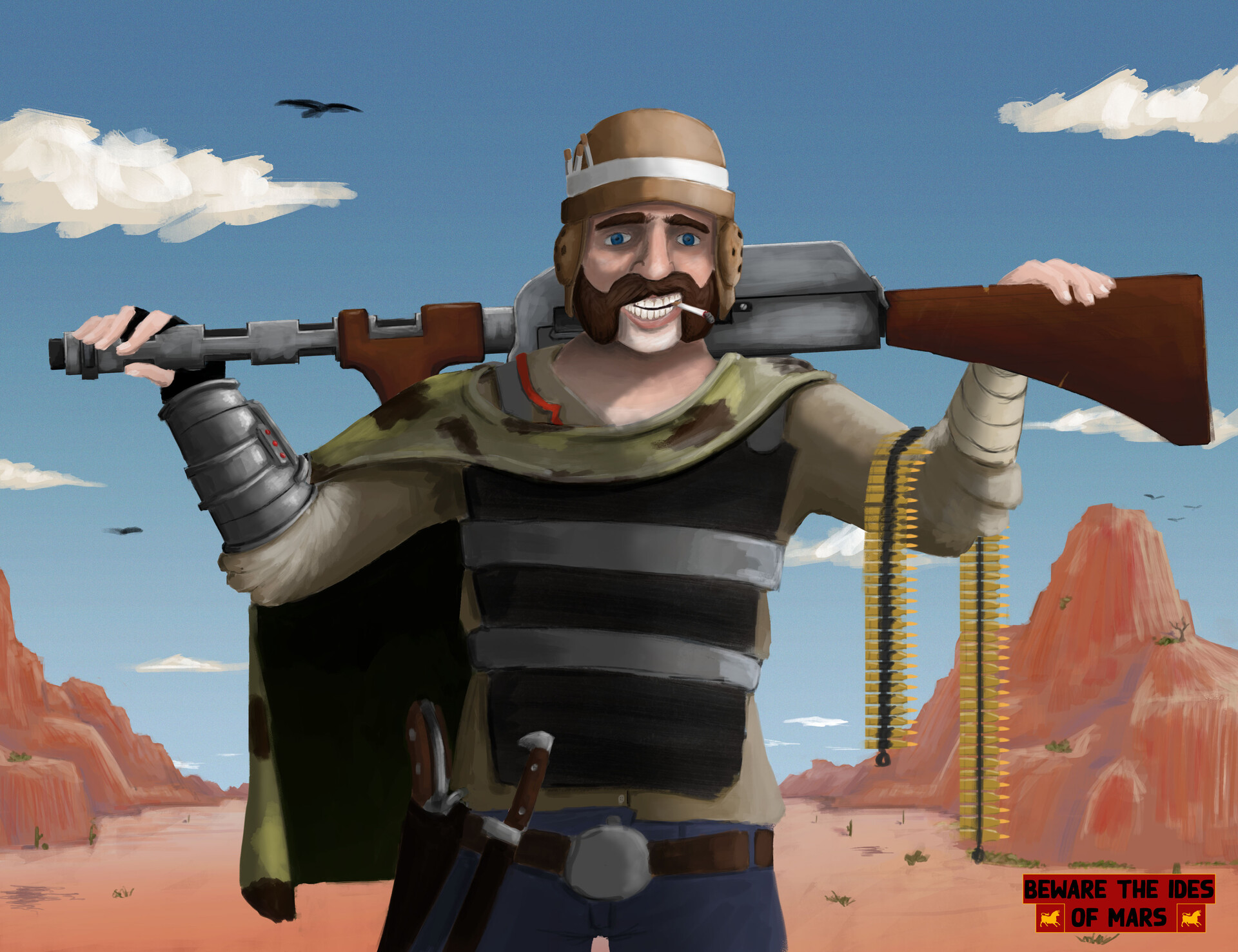 ArtStation - FYP Fallout New Vegas NCR Design