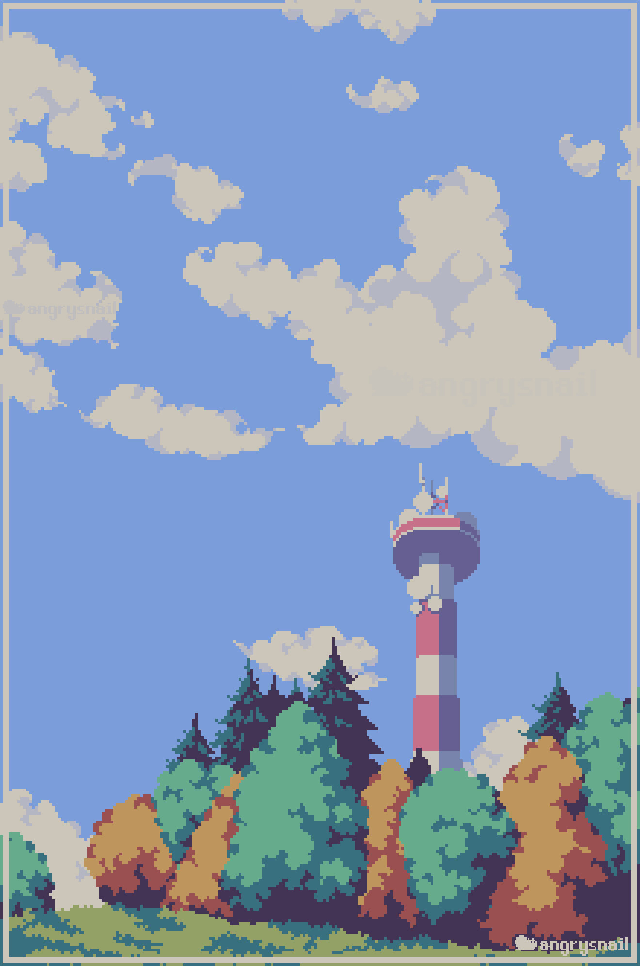 ArtStation - Communication tower