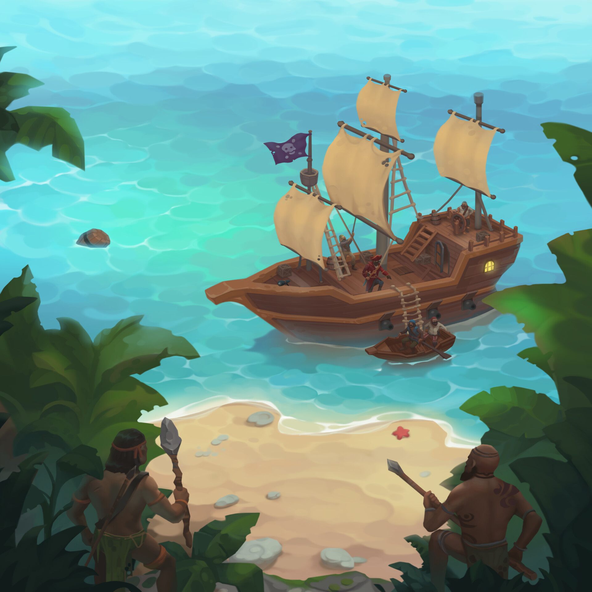 ArtStation - Pirate Game Cover