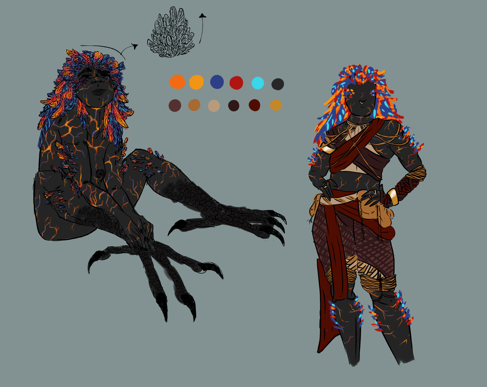 ArtStation - Character Design Eshe