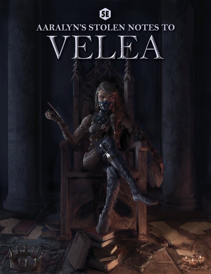 ArtStation - Aaralyn's Stolen Notes to Velea Cover