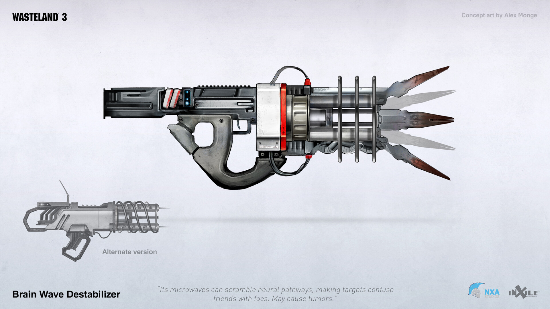 Fallout 3 Concept Art Weapons