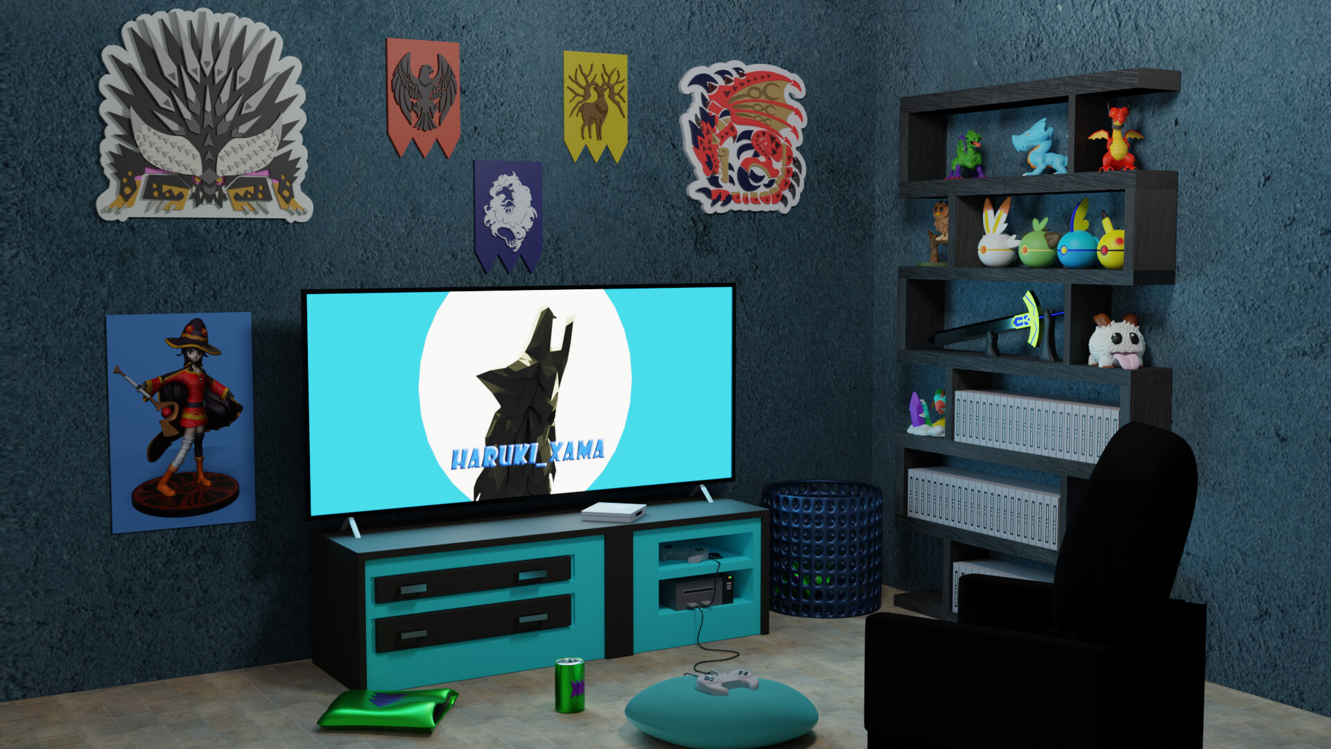 ArtStation - Gamer Room