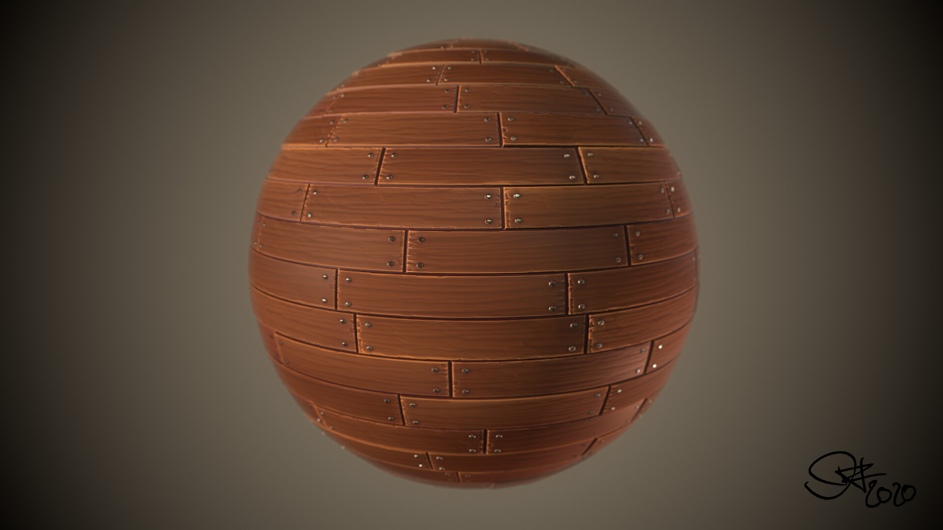 ArtStation - Stylized Wood Planks