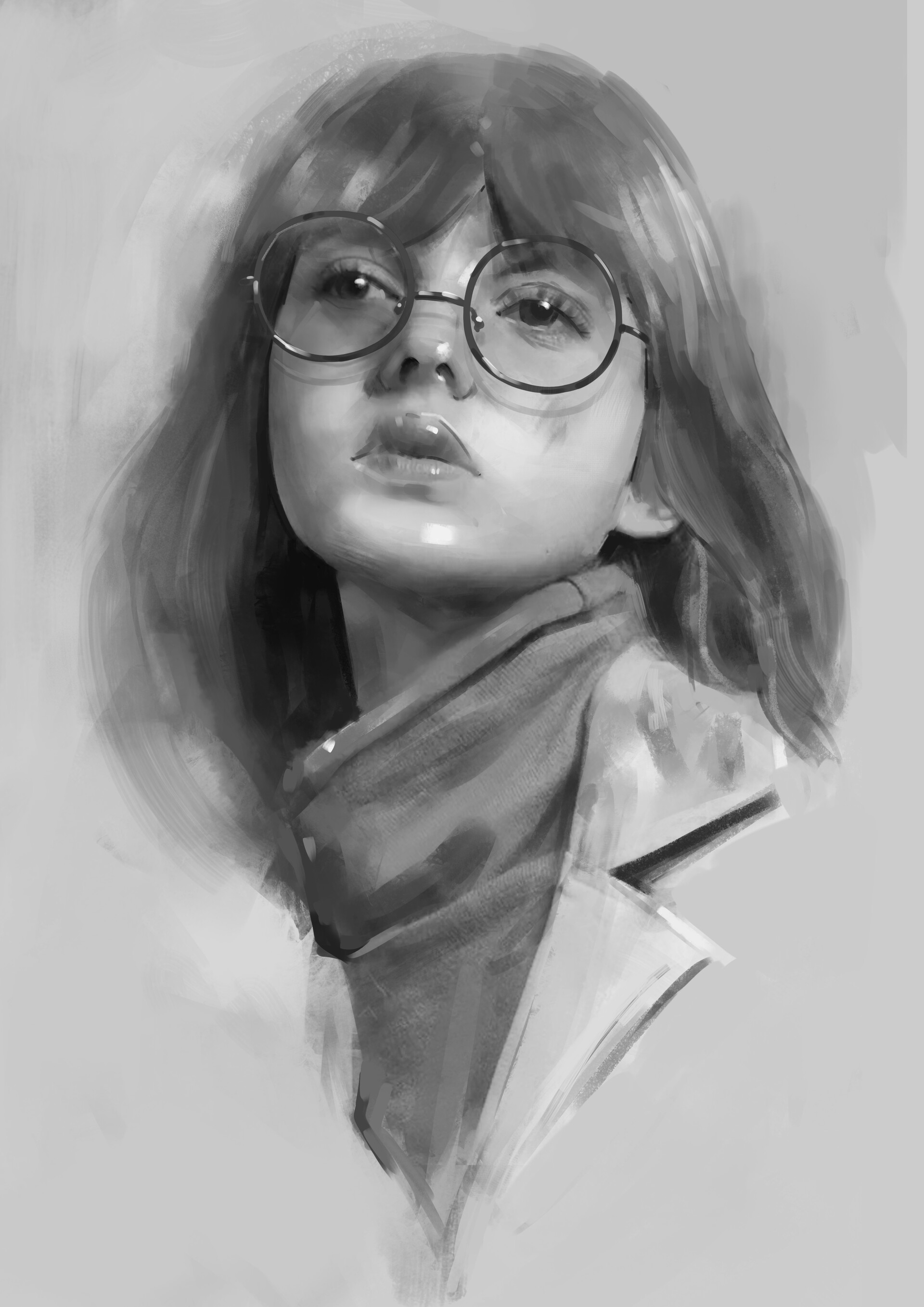 ArtStation - Portrait Study.
