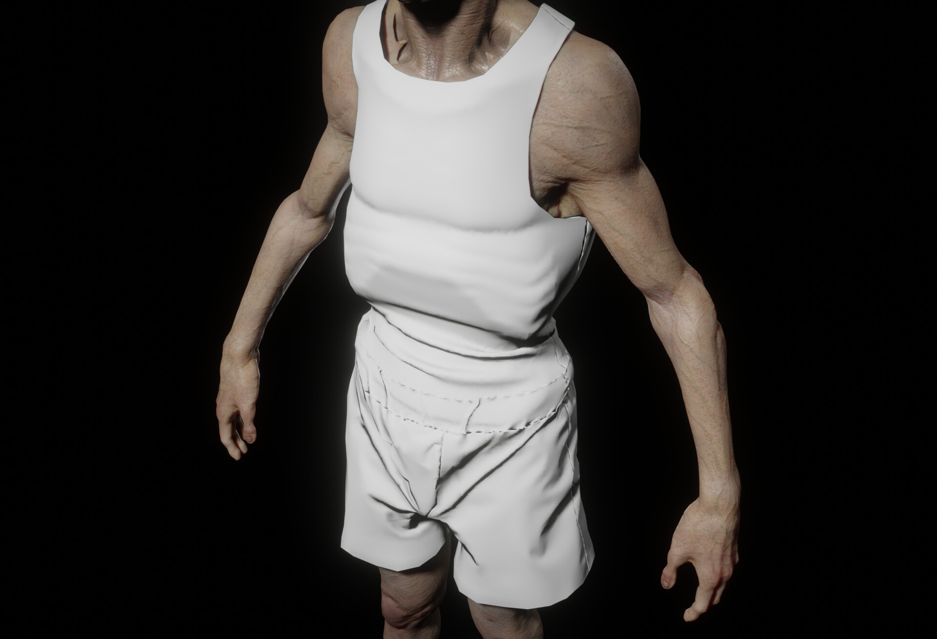 ArtStation - Character body for game - WIP