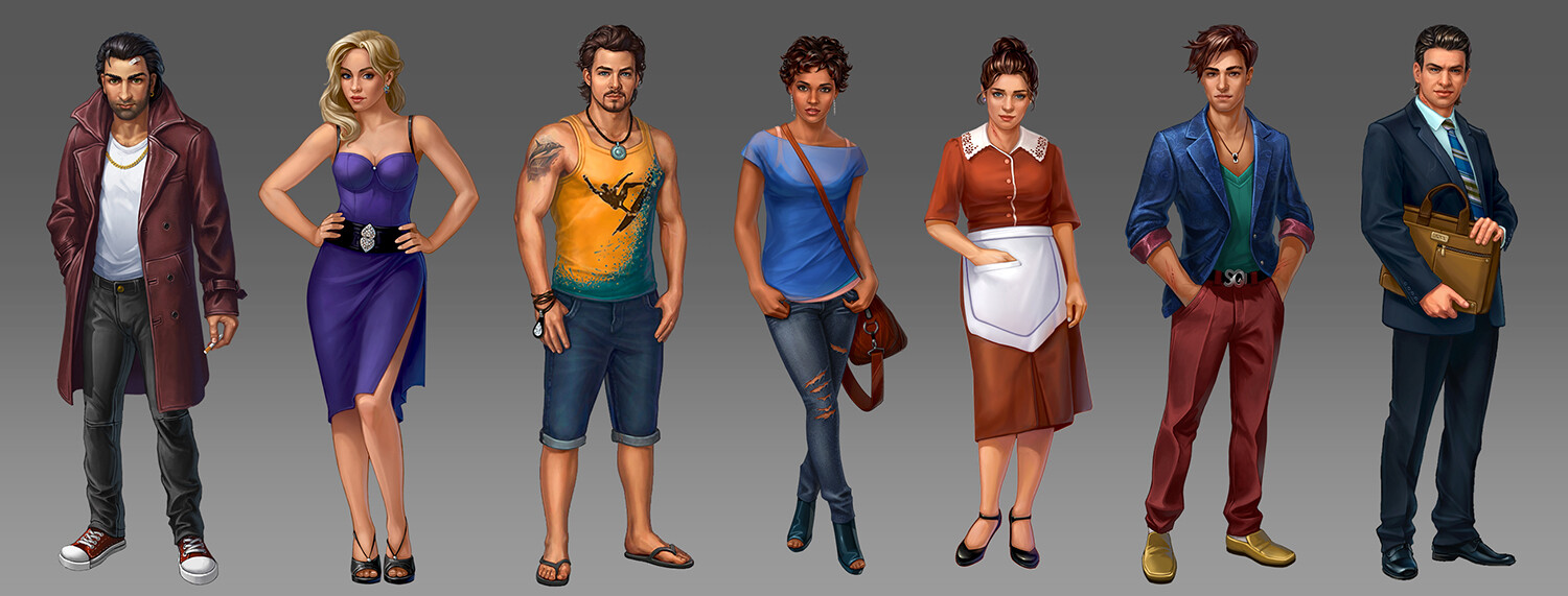 ArtStation - Characters for the game