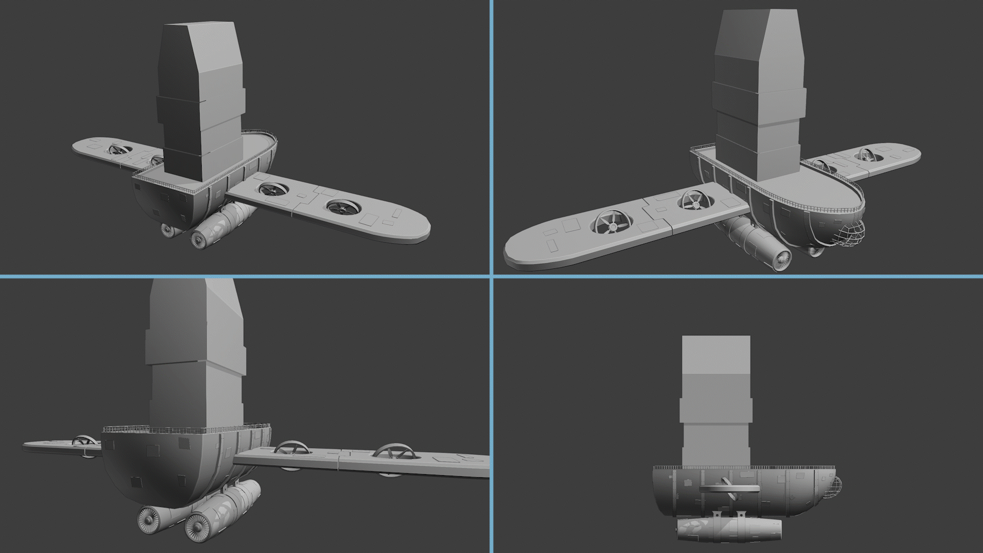 Hugo De Groote - Flying Boat [Stylized]