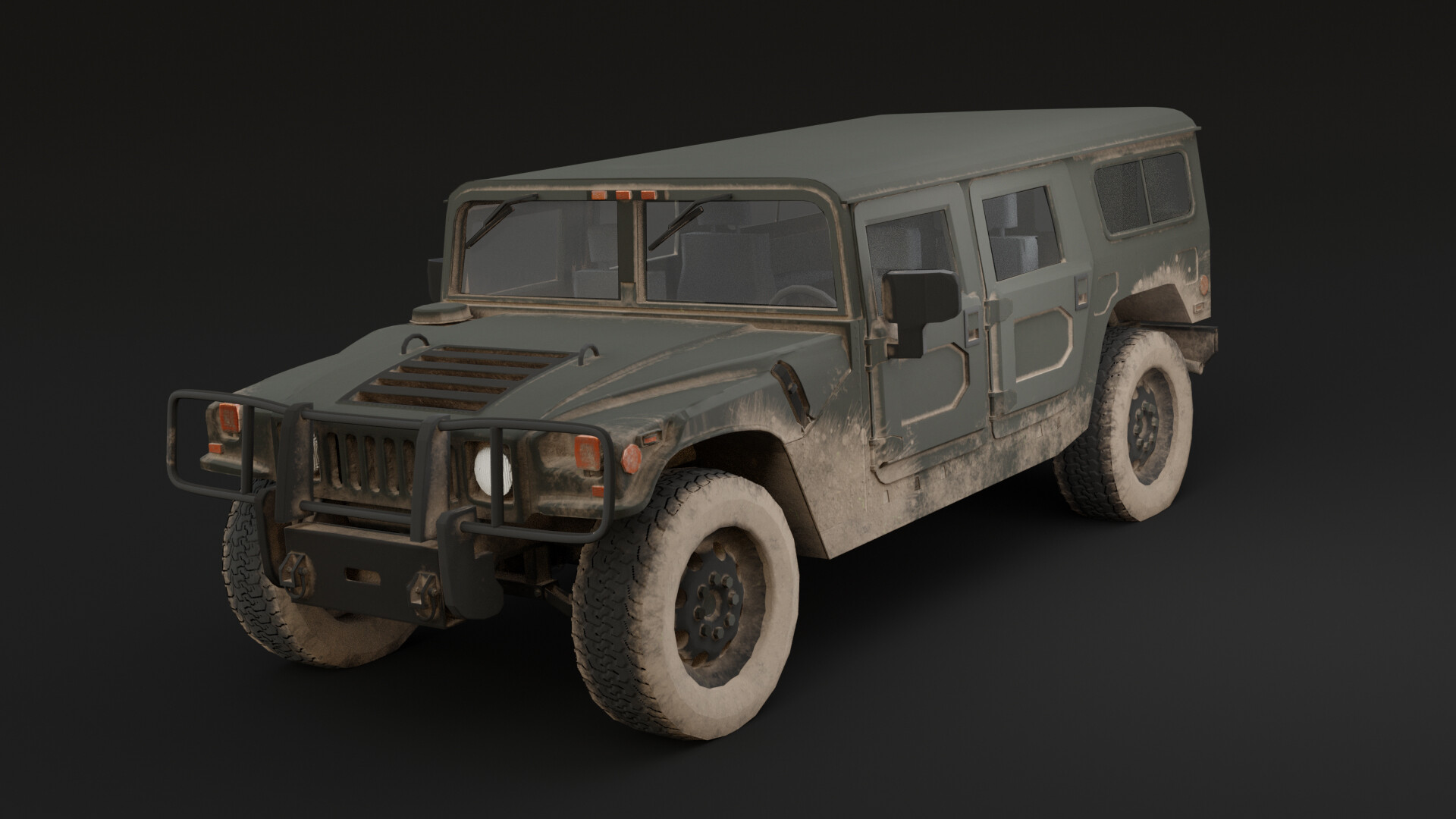 ArtStation - General Hummer H1