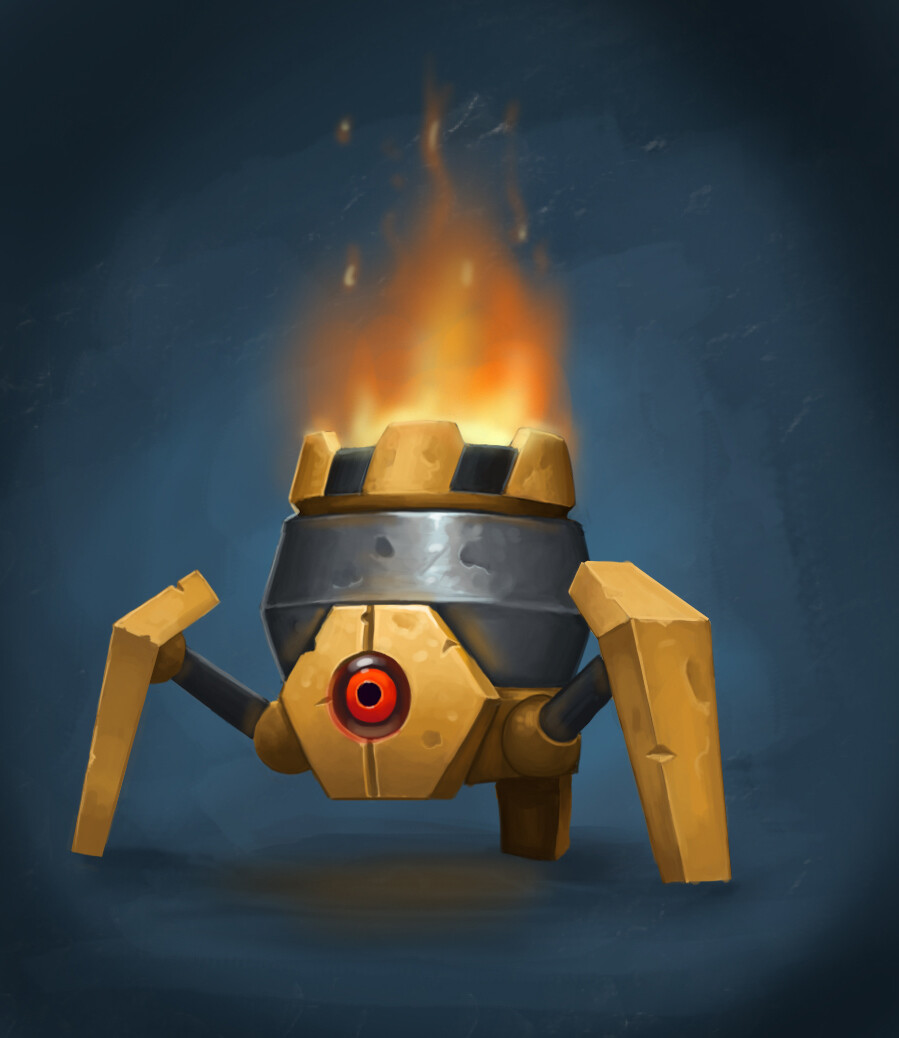 Sky Flygare - Jetpack Fighter Robot concepts