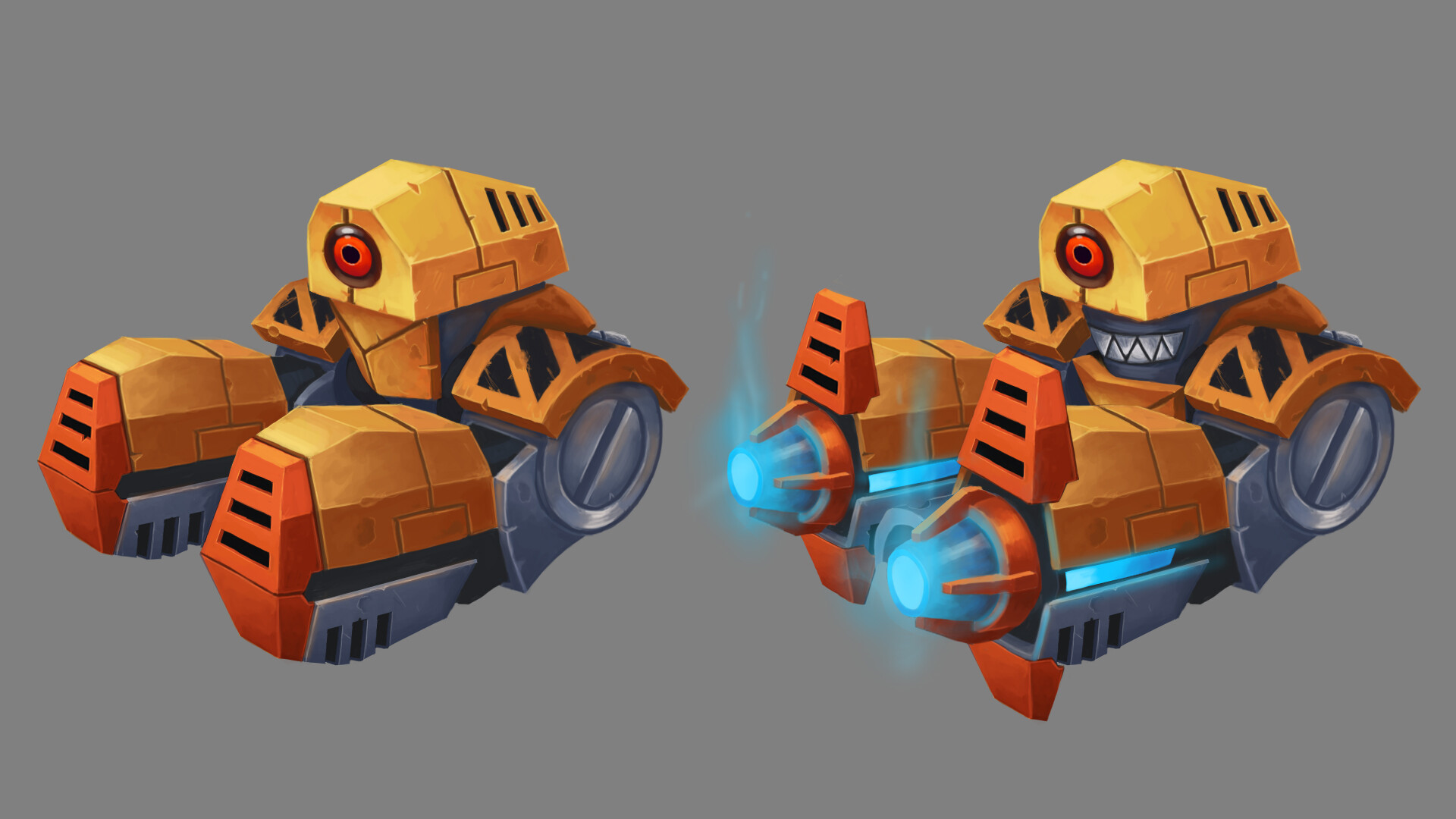 Sky Flygare - Jetpack Fighter Robot concepts