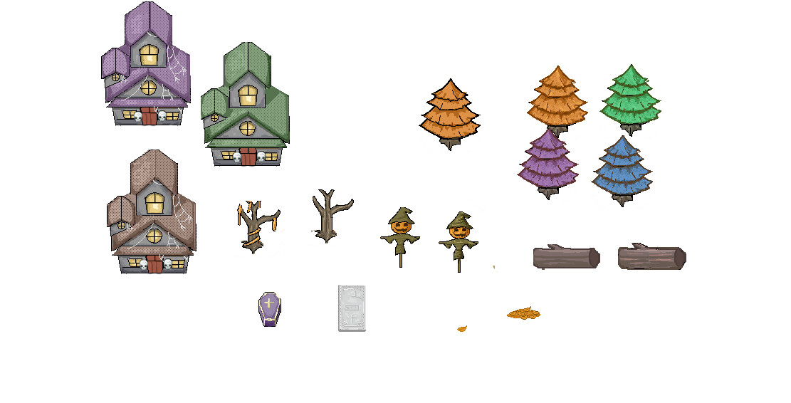 ArtStation - 2D pixel game assets