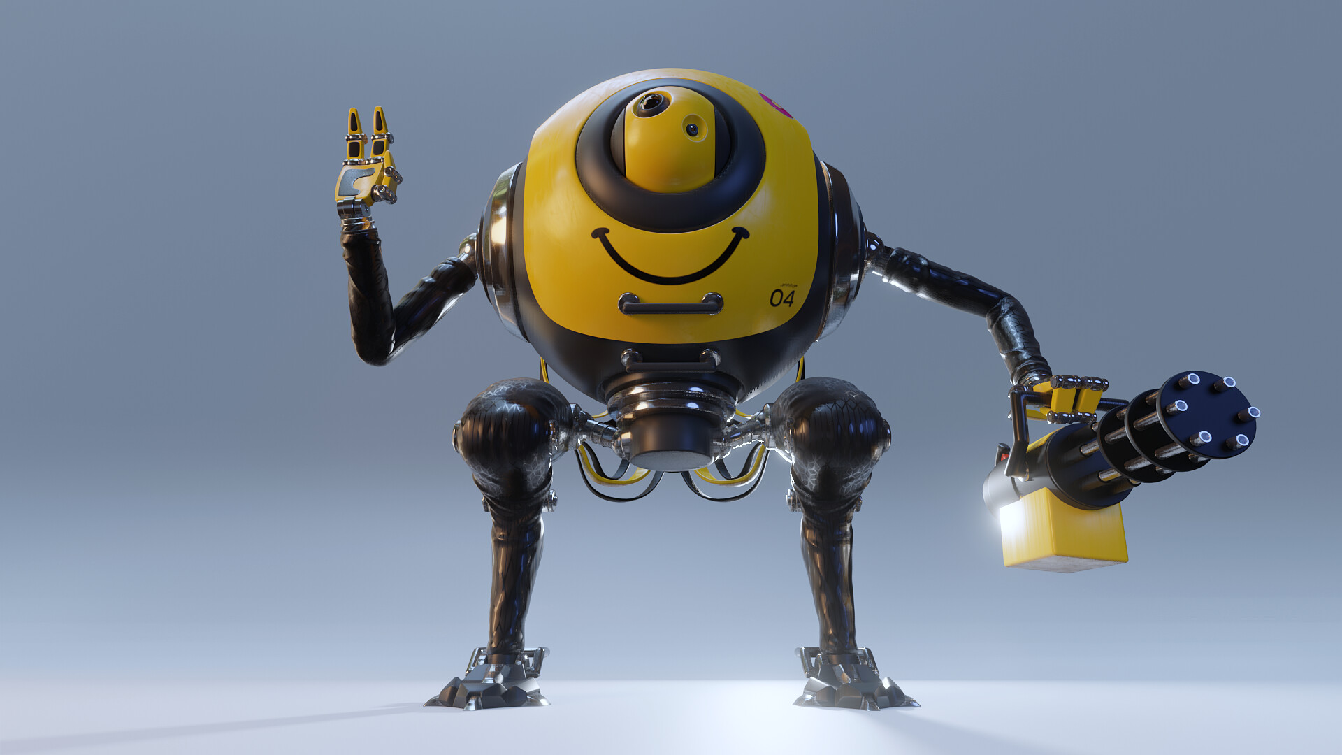 ArtStation - Smiley Mecha