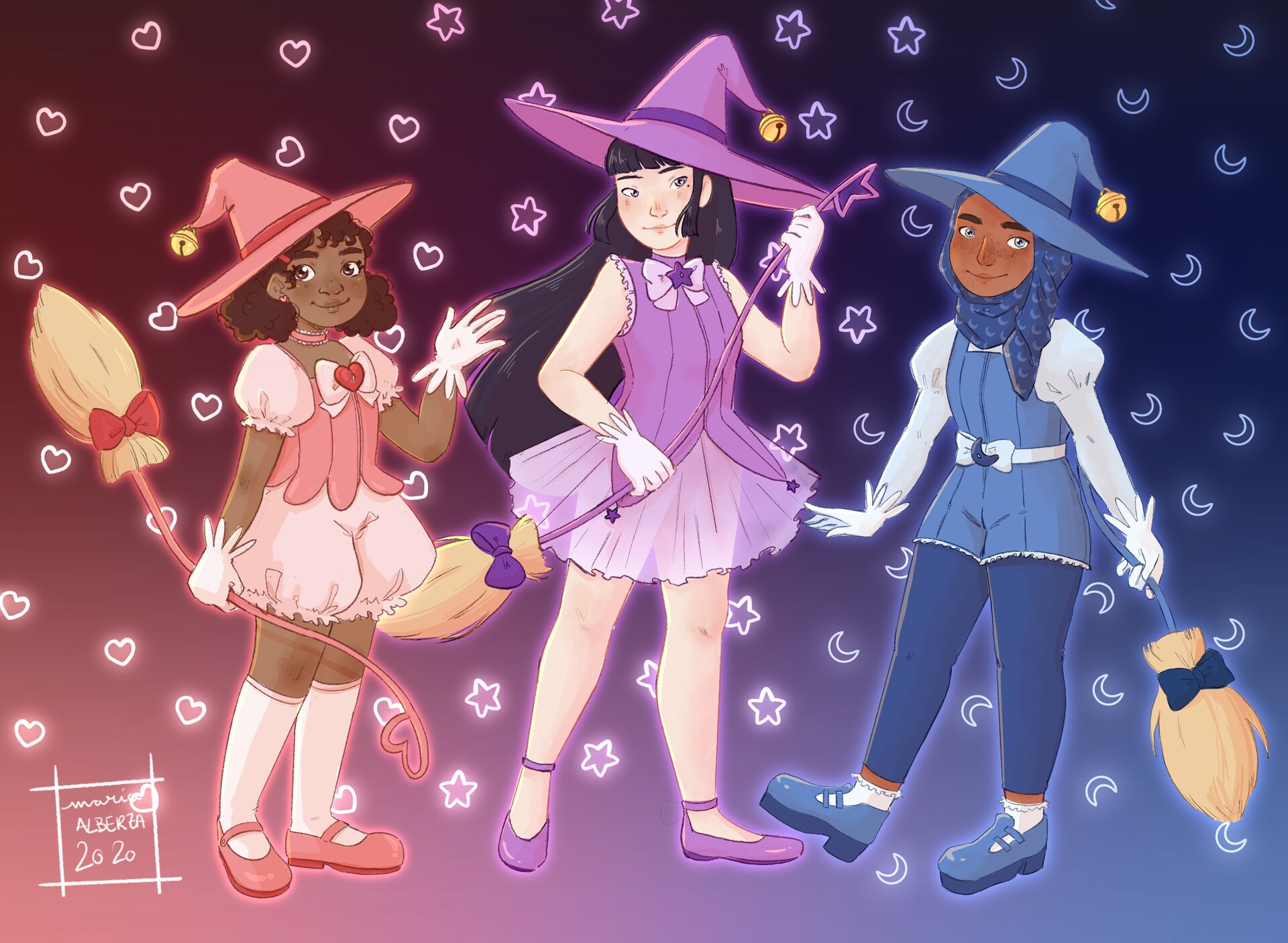 ArtStation - Magical Girls team