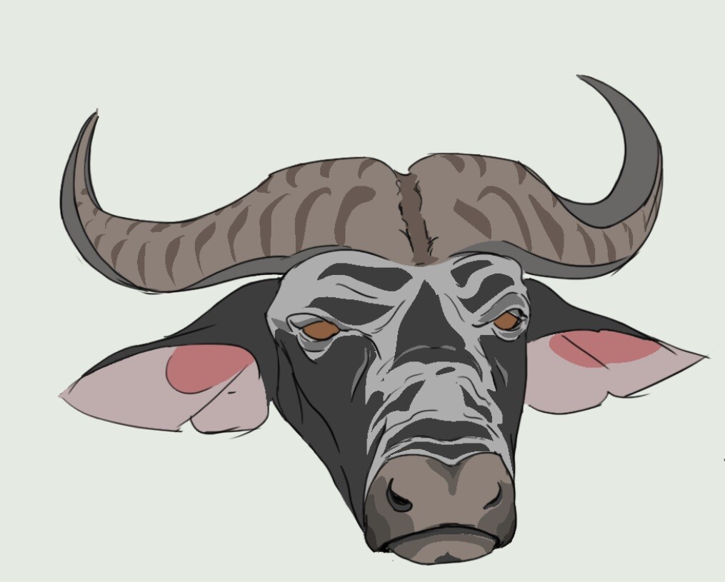 ArtStation - Buffalo head